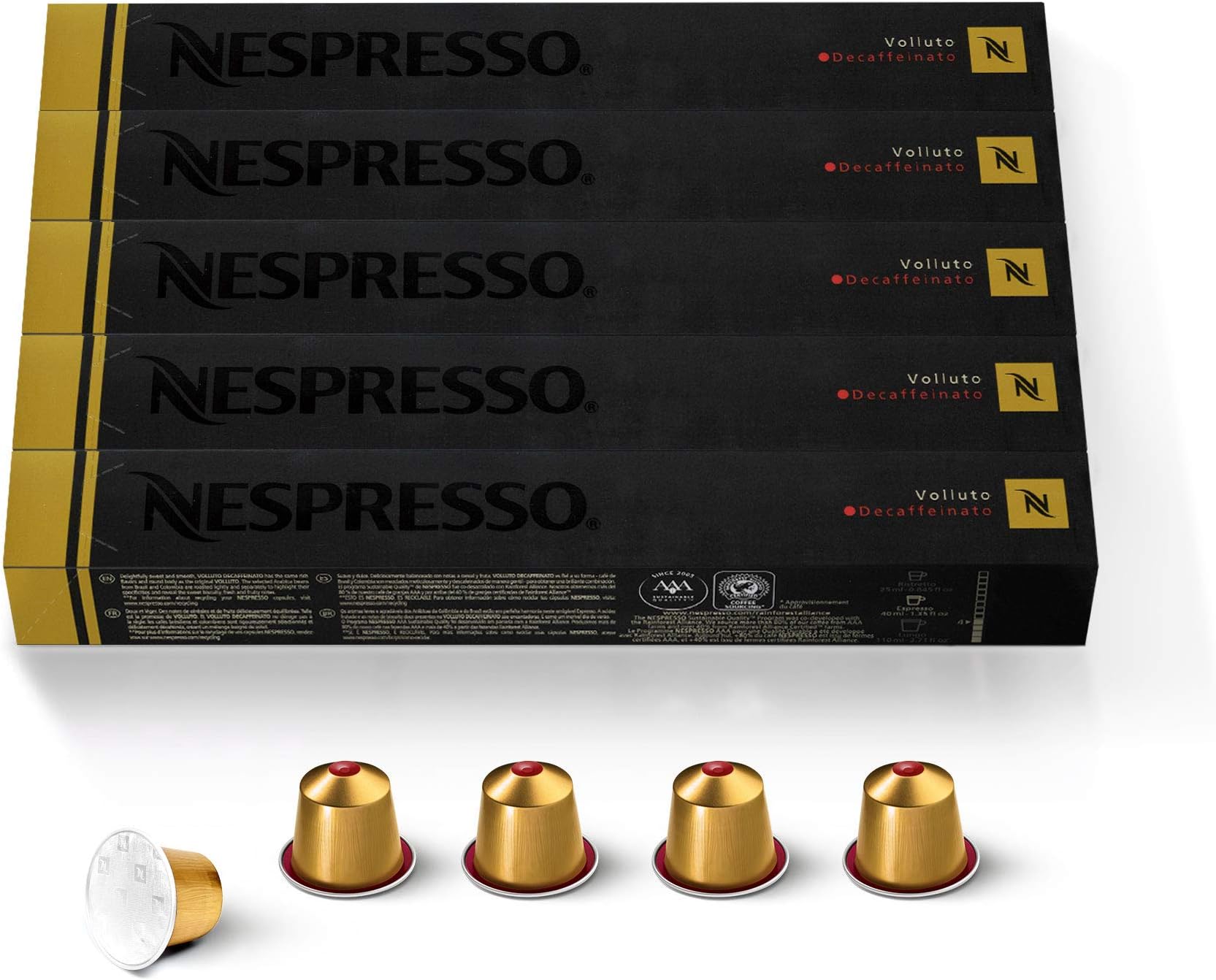 Amazon.com : Nespresso Capsules Original Line, Arpeggio Intenso, Dark ...