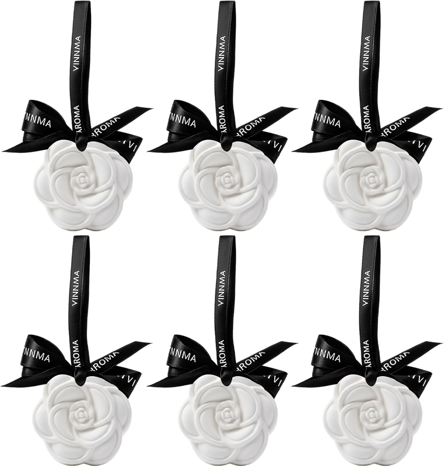 Amazon.com: 6 Pcs Clay Disc for Essential Oil, Fragrance Disc, Car ...