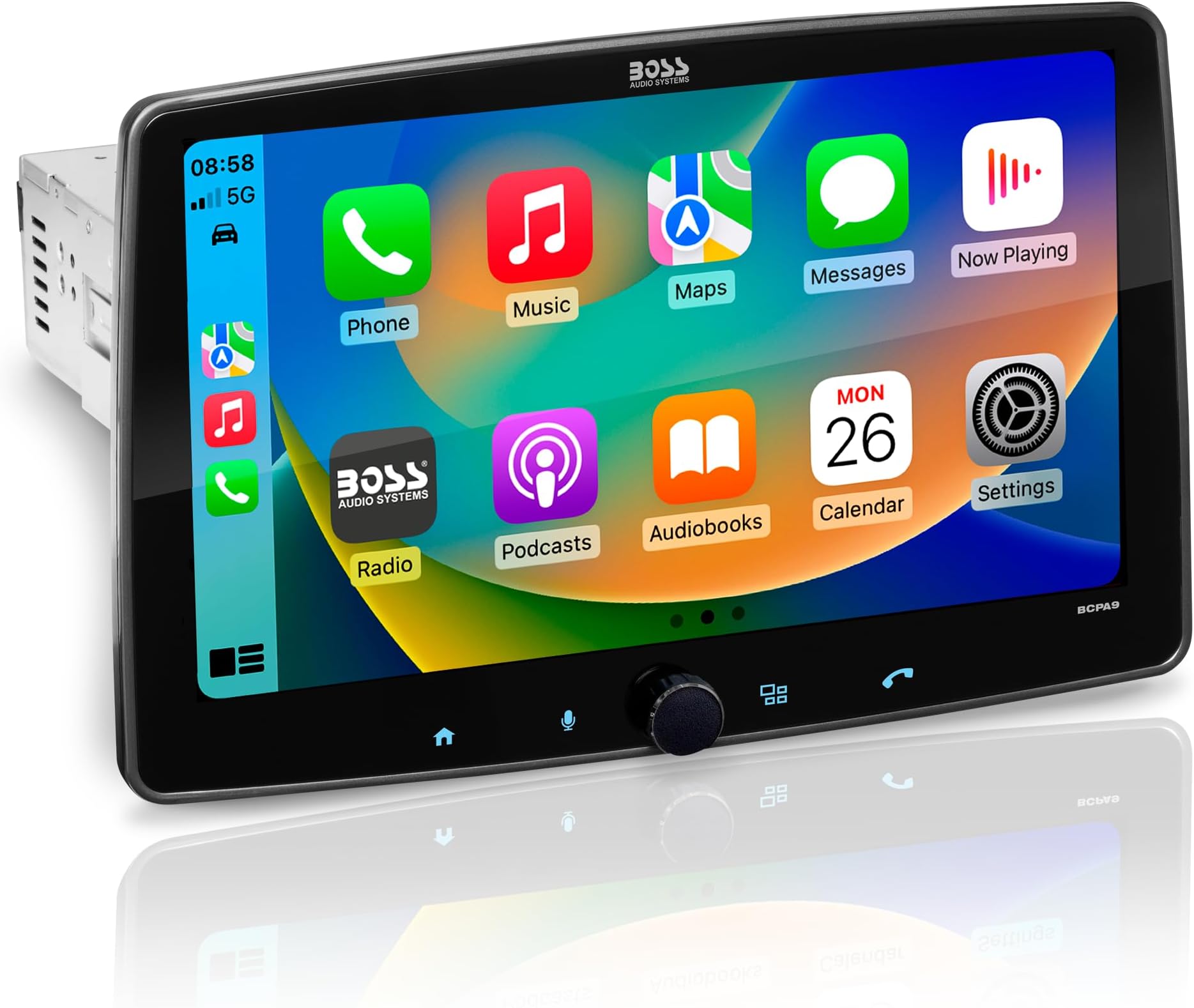 BOSS Audio Systems BCP62 - Estéreo de Coche - Apple CarPlay, Doble DIN ...