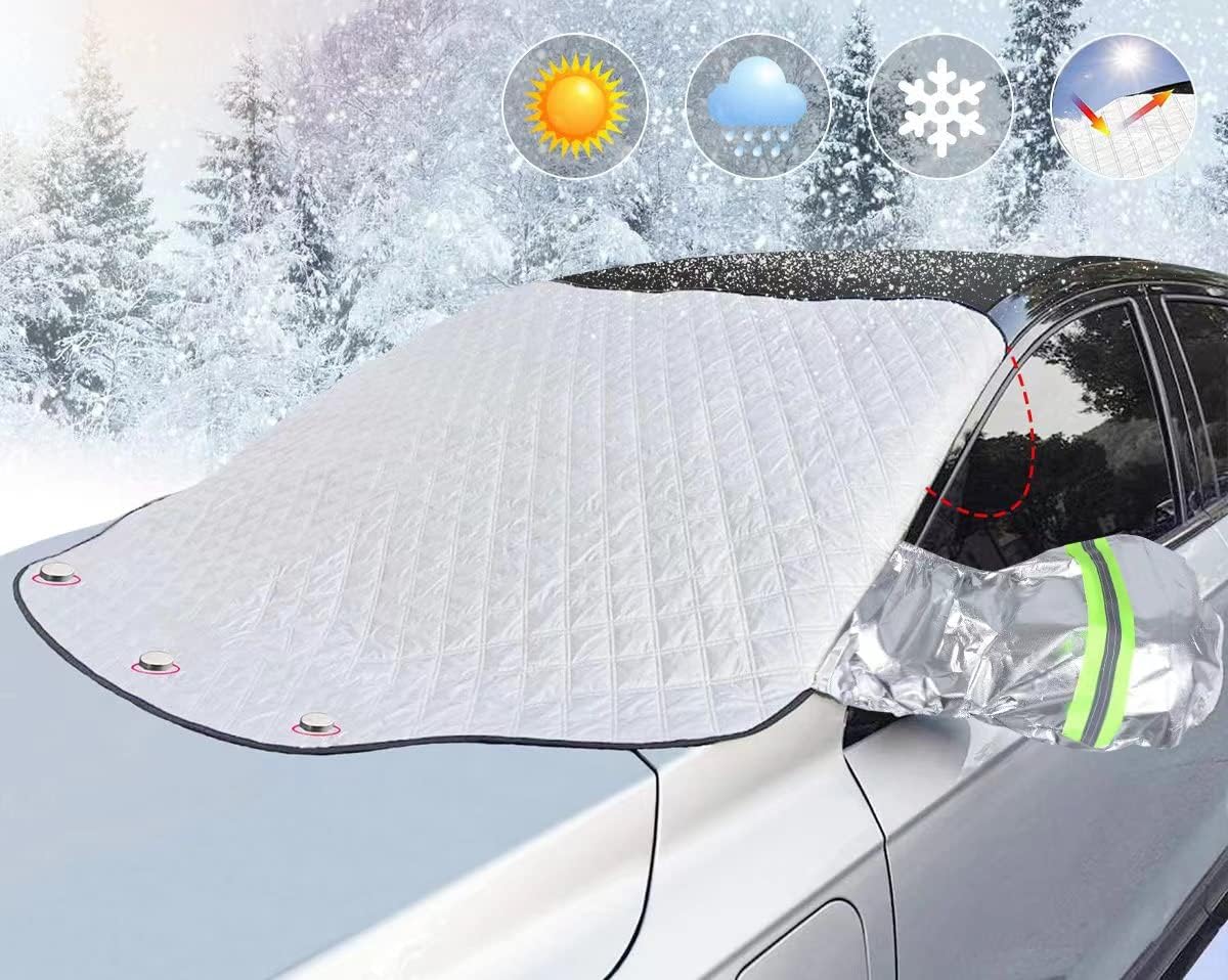 Humairc Magnetic Windscreen Cover Car Winter Windscreen Covers, Car ...