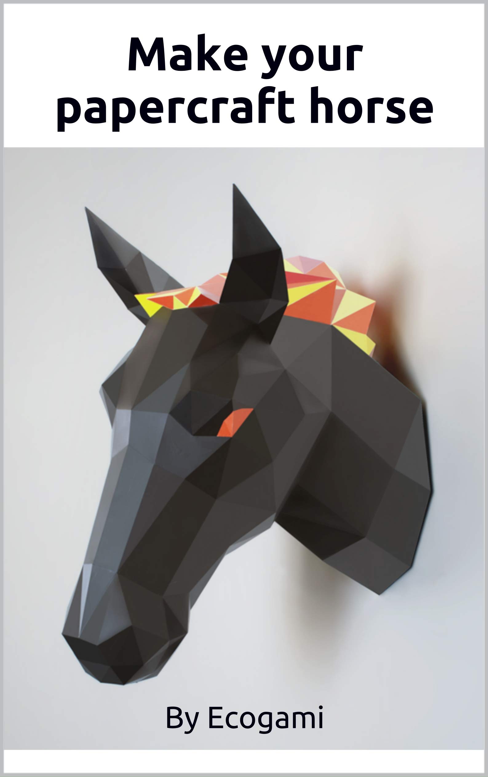 Buy Make your papercraft horse: 3D puzzle | Paper sculpture ...