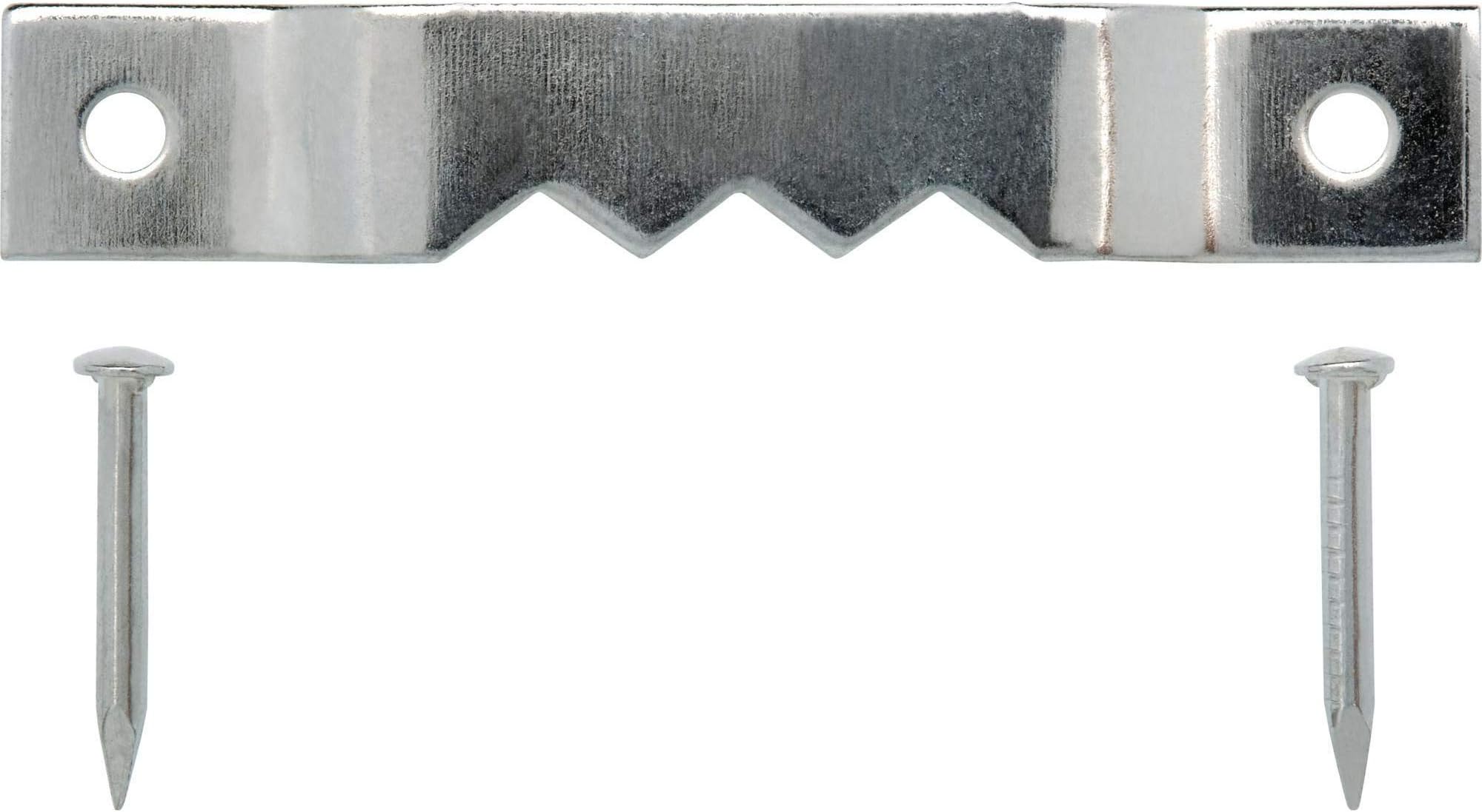 Zinc Plated Steel Sawtooth Hanger with Nails (50) - Amazon.com