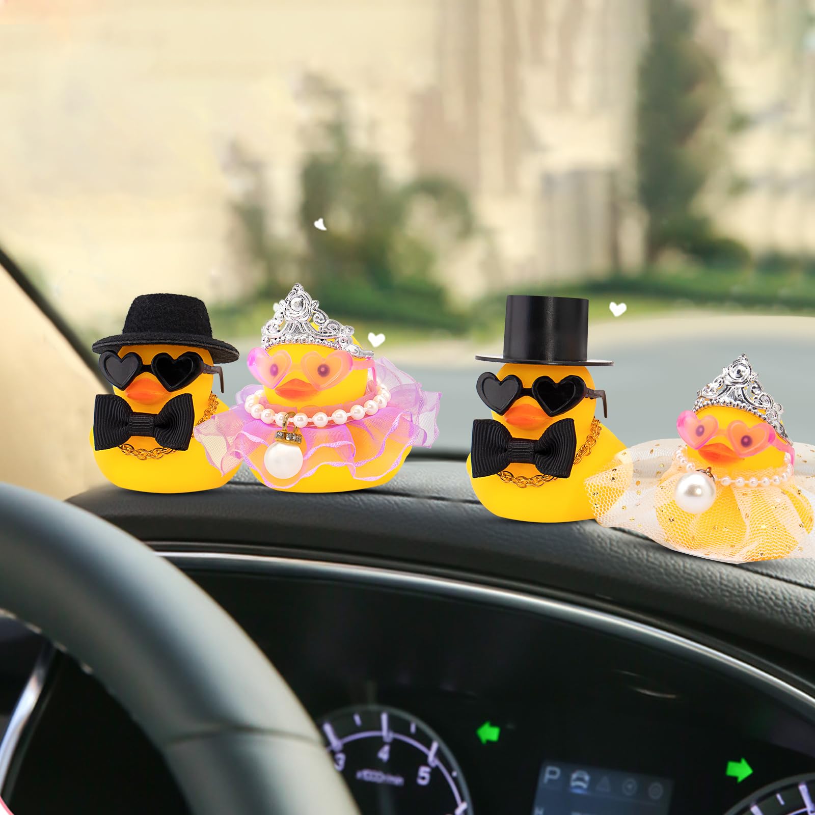 Marriage Ceremony Decor Wonuu Wedding Rubber Duck Set - Bride & Groom ...