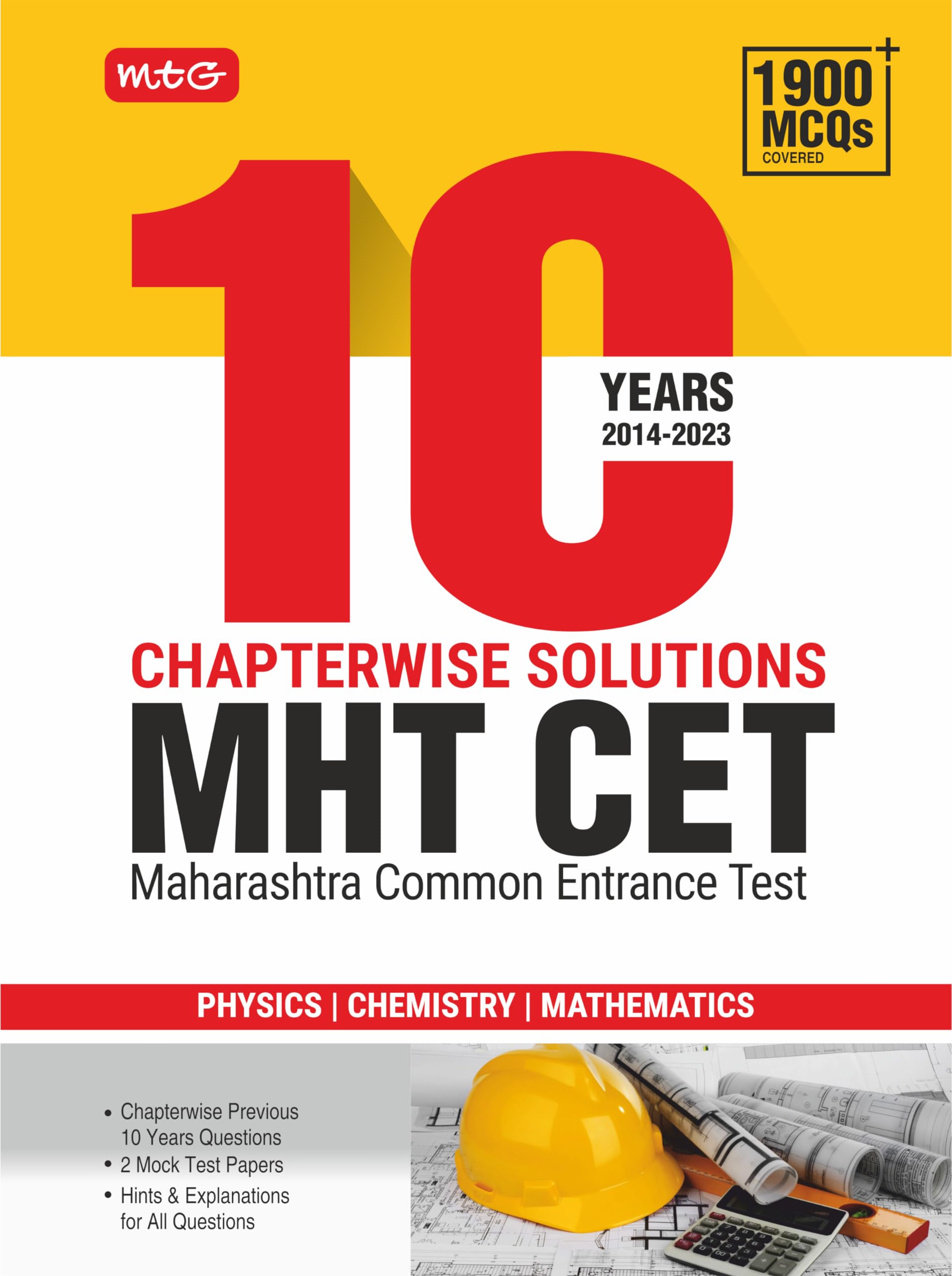 MTG MHT CET 10 Years Chapterwise Solved Question Papers (Physics ...