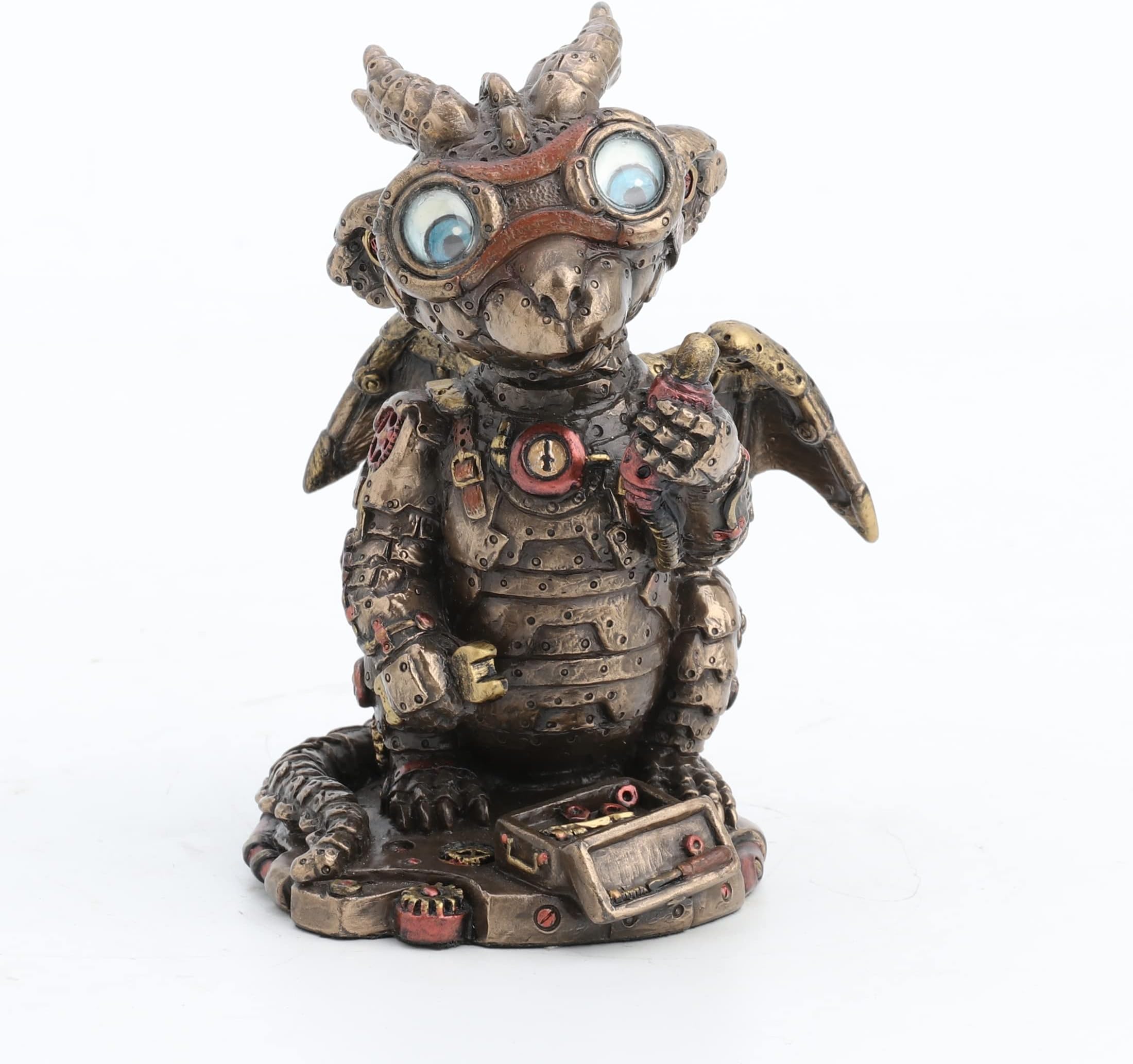 Amazon.com: Veronese Design 5 1/2 Steampunk Lady Mouse with Top hat and ...