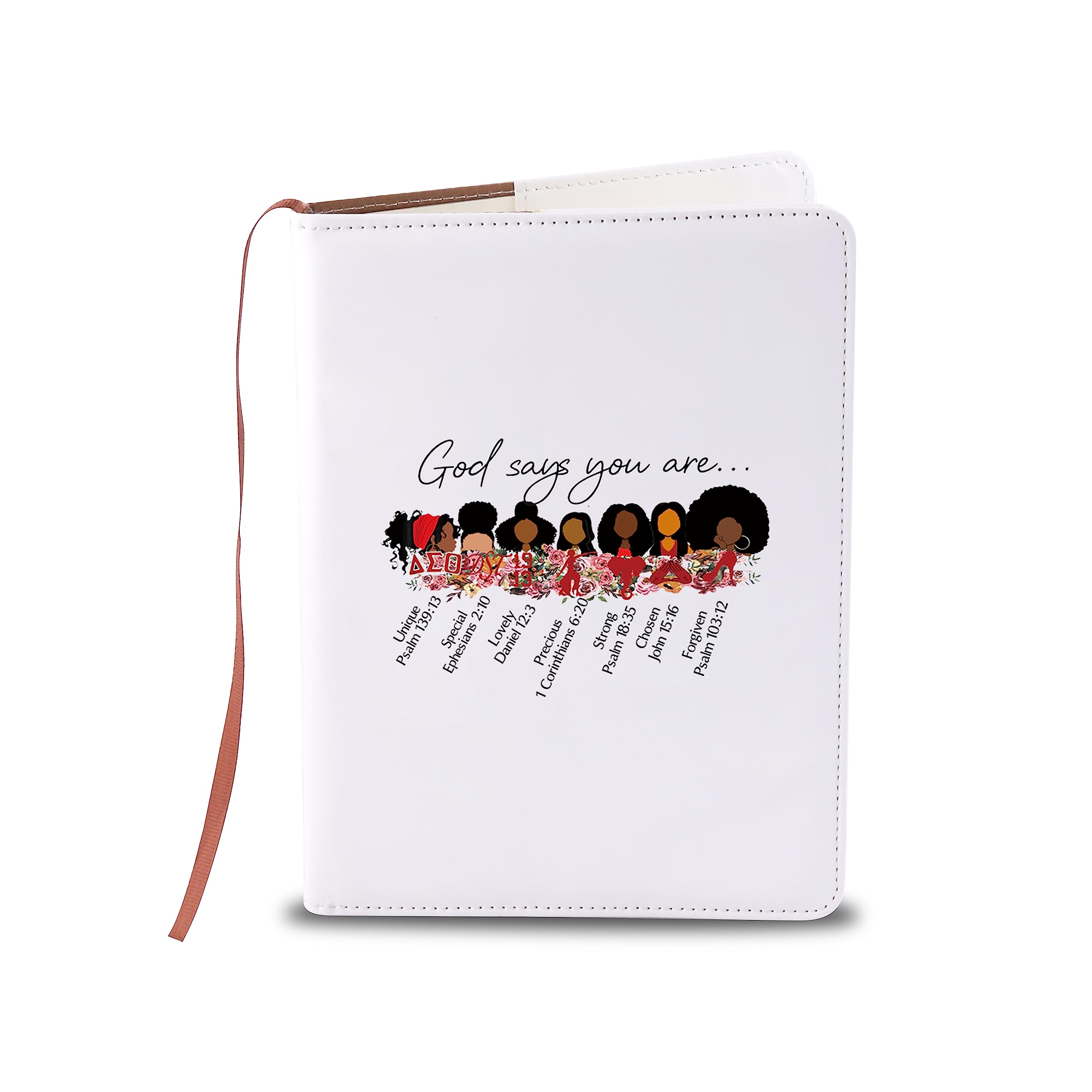 LQRI Sorority Notebook DST Gift God Says You Are Unique Special Lovely ...