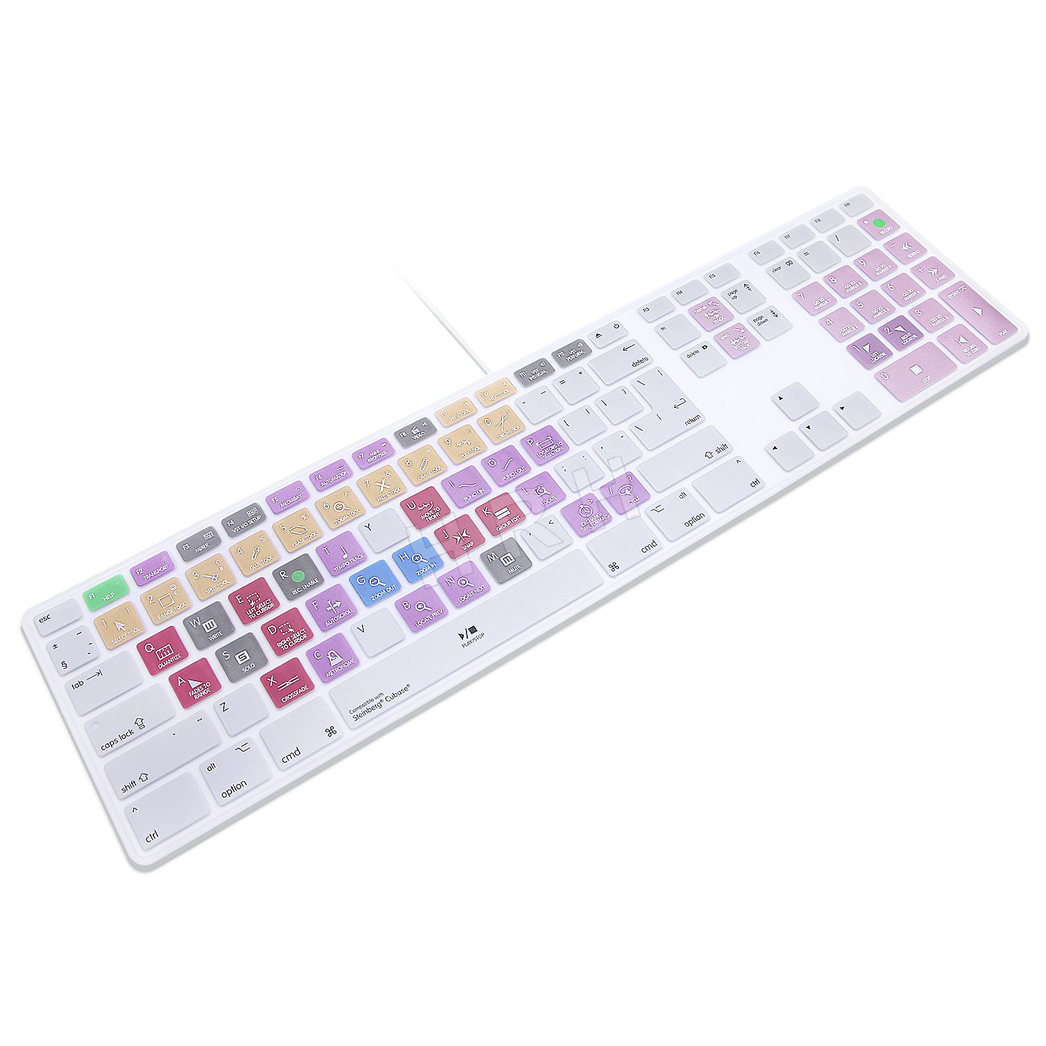 Amazon.com: HRH for iMac G6 MB110LL/B and MB110LL/A A1243 Keyboard with ...