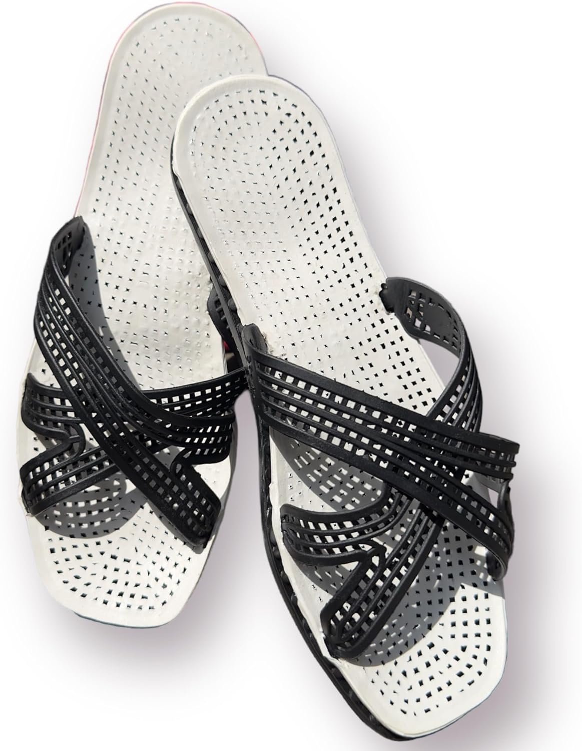 Amazon.com: Chancleta Samurai Dominicana de Mujer, Negro & blanco ...