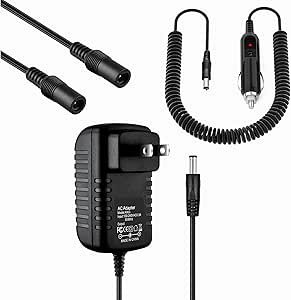 Amazon.com: J-ZMQER AC/DC Adapter Compatible with EverStart MAXX 1200 ...