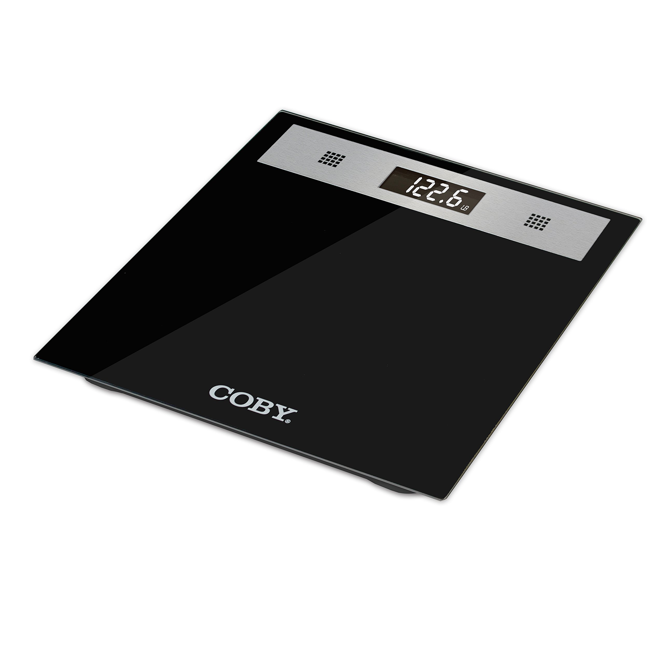 Snapklik.com : Coby Talking Digital Glass Body Weight Bathroom Scale