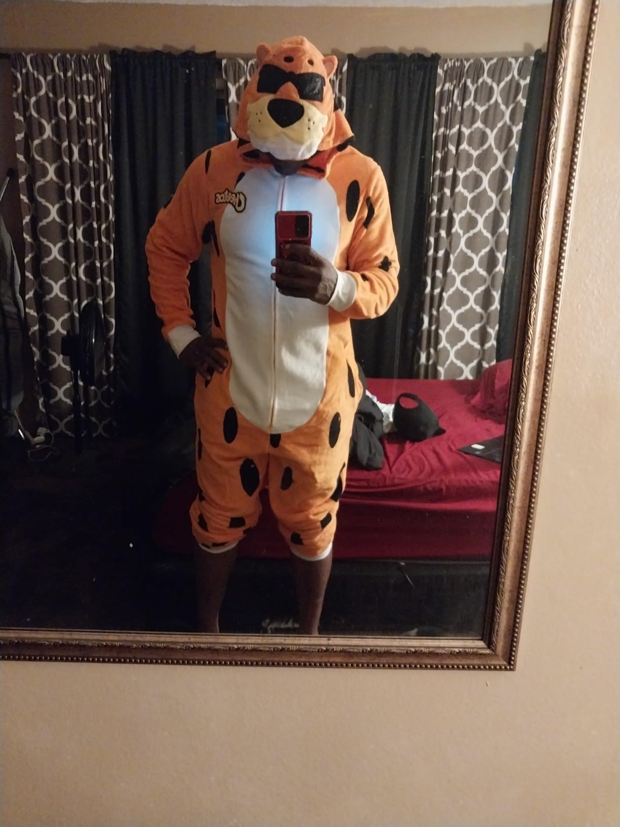 $6/mo - Finance Cheetos Men's Chester Cheetah Fleece Costume Union Suit ...