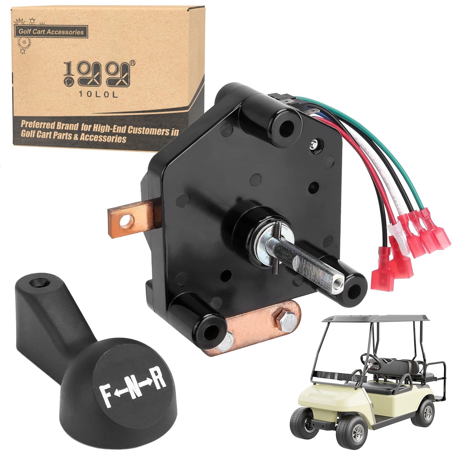 10L0L Heavy Duty Forward Reverse Switch Assembly for Club Car DS 1984 ...