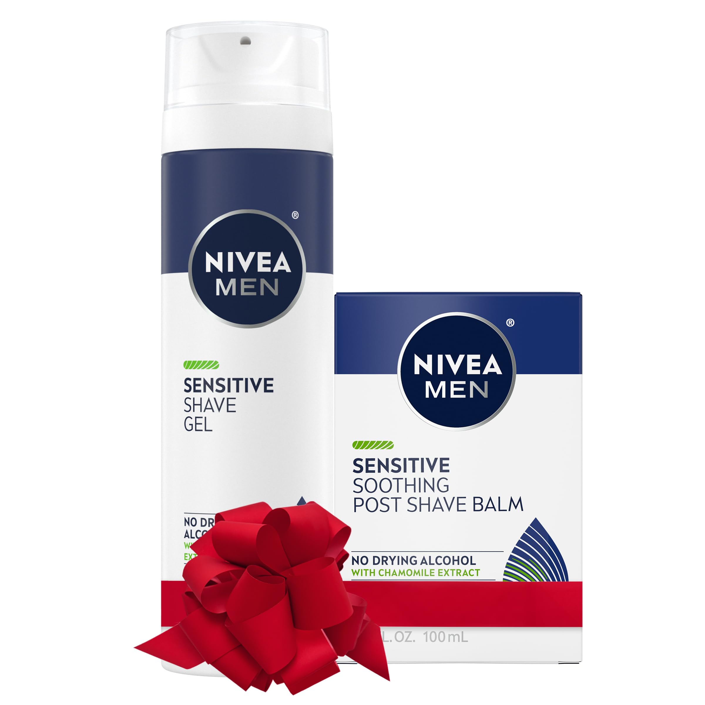 Amazon.com: NIVEA MEN Sensitive Shaving Set for Men with Vitamin E, Pro ...