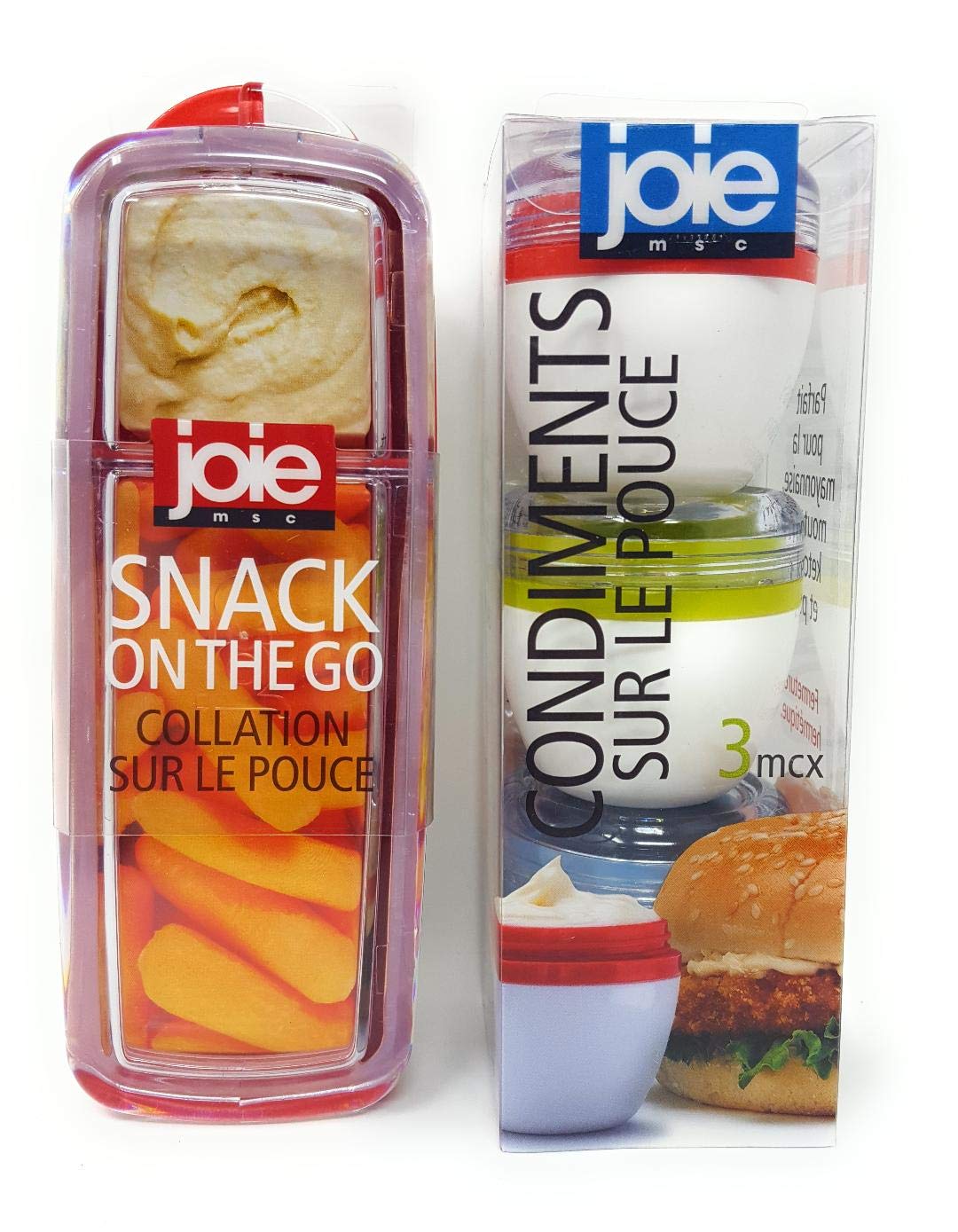 Amazon.com: Joie Snack On The Go Bundle with Joie Condiments On The Go ...