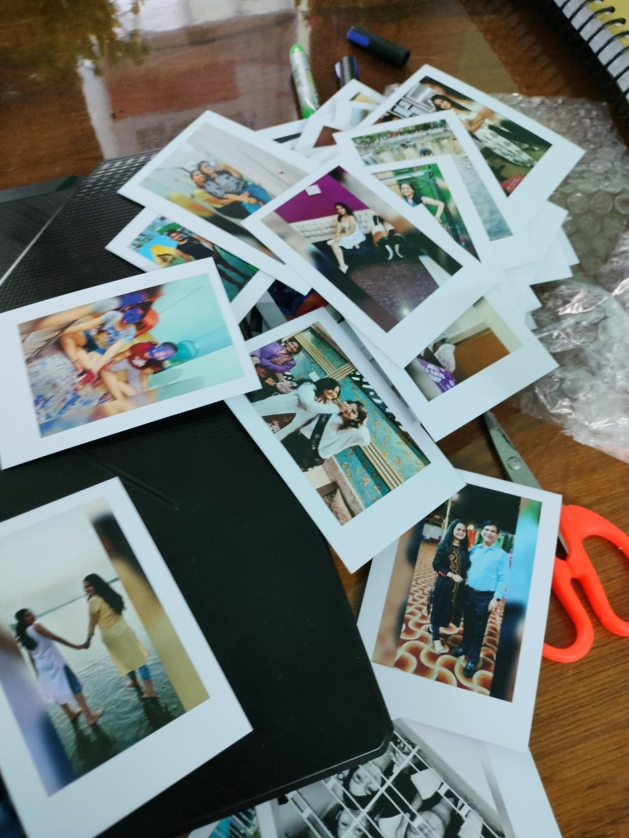 Mini Photos Print With Your Photos 36x58mm | Wall Decor | Gift (300 GSM ...