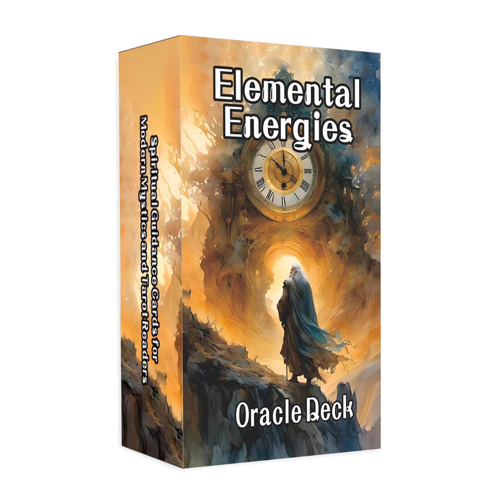 MTROYALDIA Elemental Energy Oracle Cards: Harness The Power of Nature ...