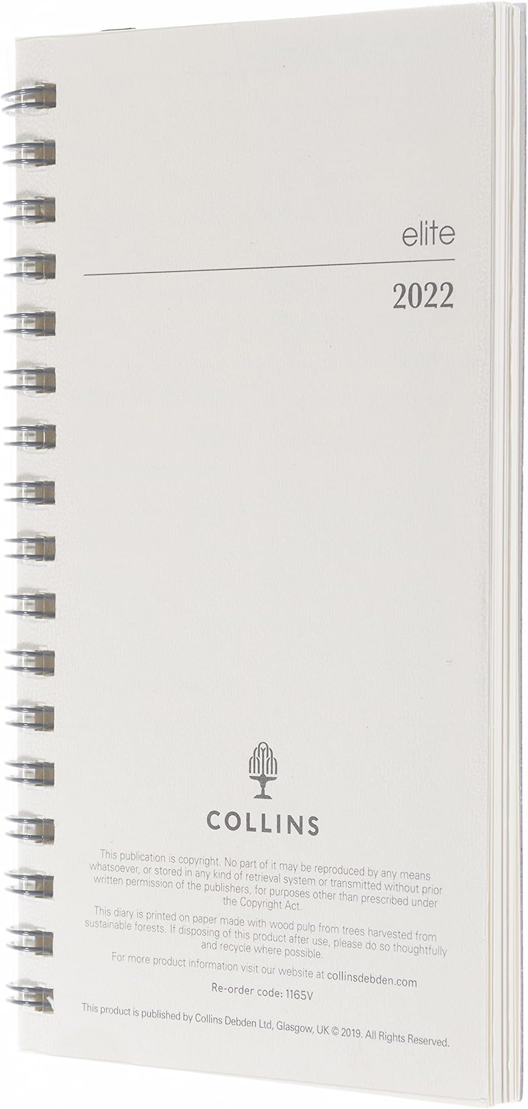 Collins 1100R 2019 2019 Eilte Diary : Amazon.co.uk: Stationery & Office ...