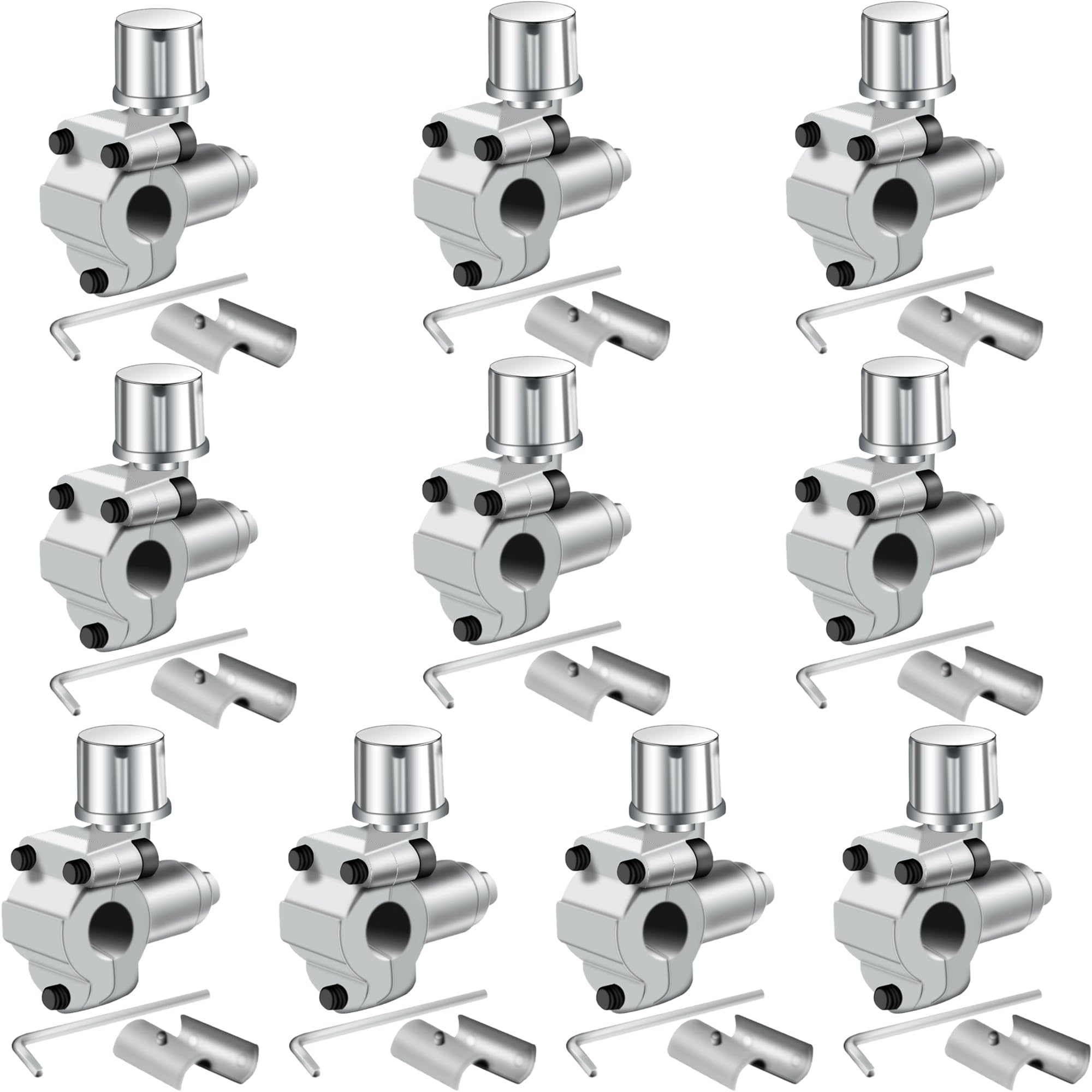 Amazon.com: 6PCS Bullet Piercing Valve Line Tap Valve Kits Adjustable ...