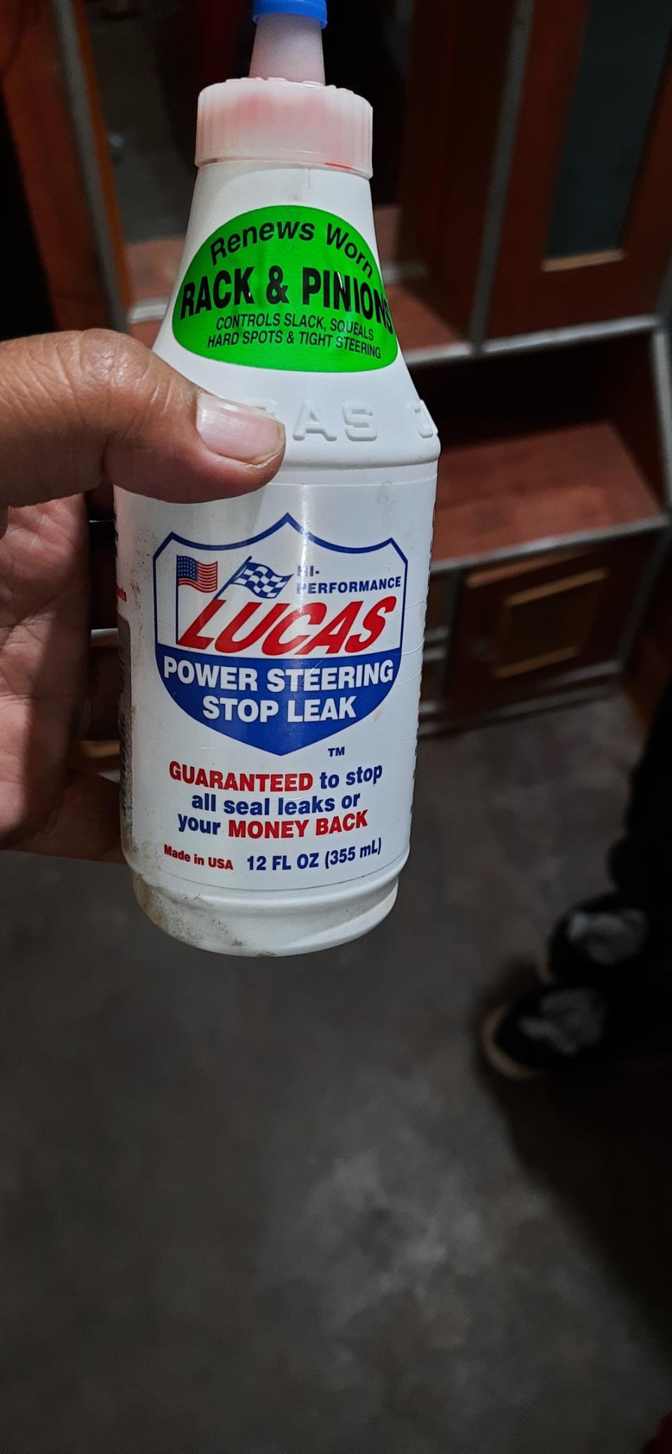 Lucas 10008 Power Steering Stop Leak 12 oz. : Amazon.in: Car & Motorbike