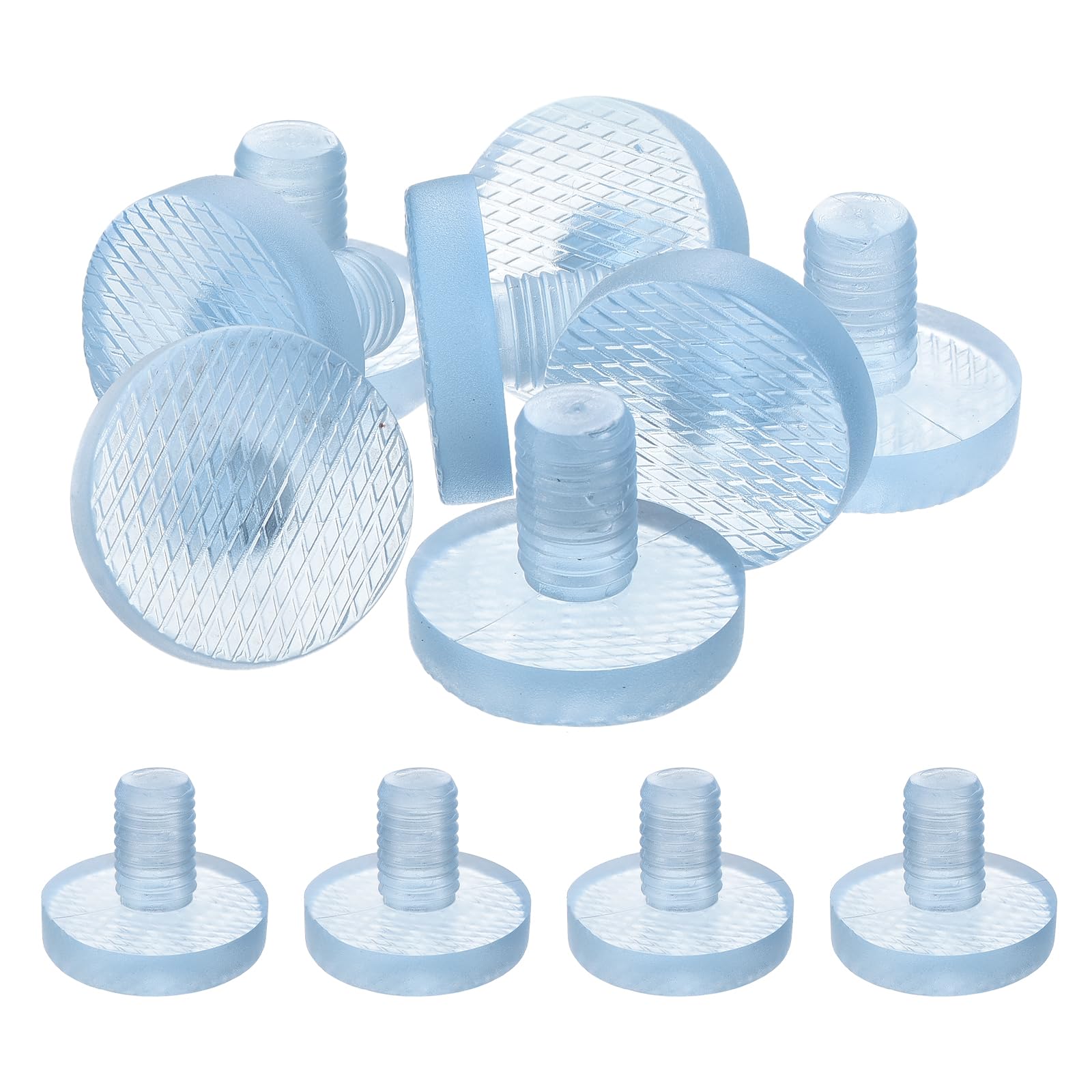 Snapklik.com : Uxcell 8Pcs Glass Table Top Bumpers