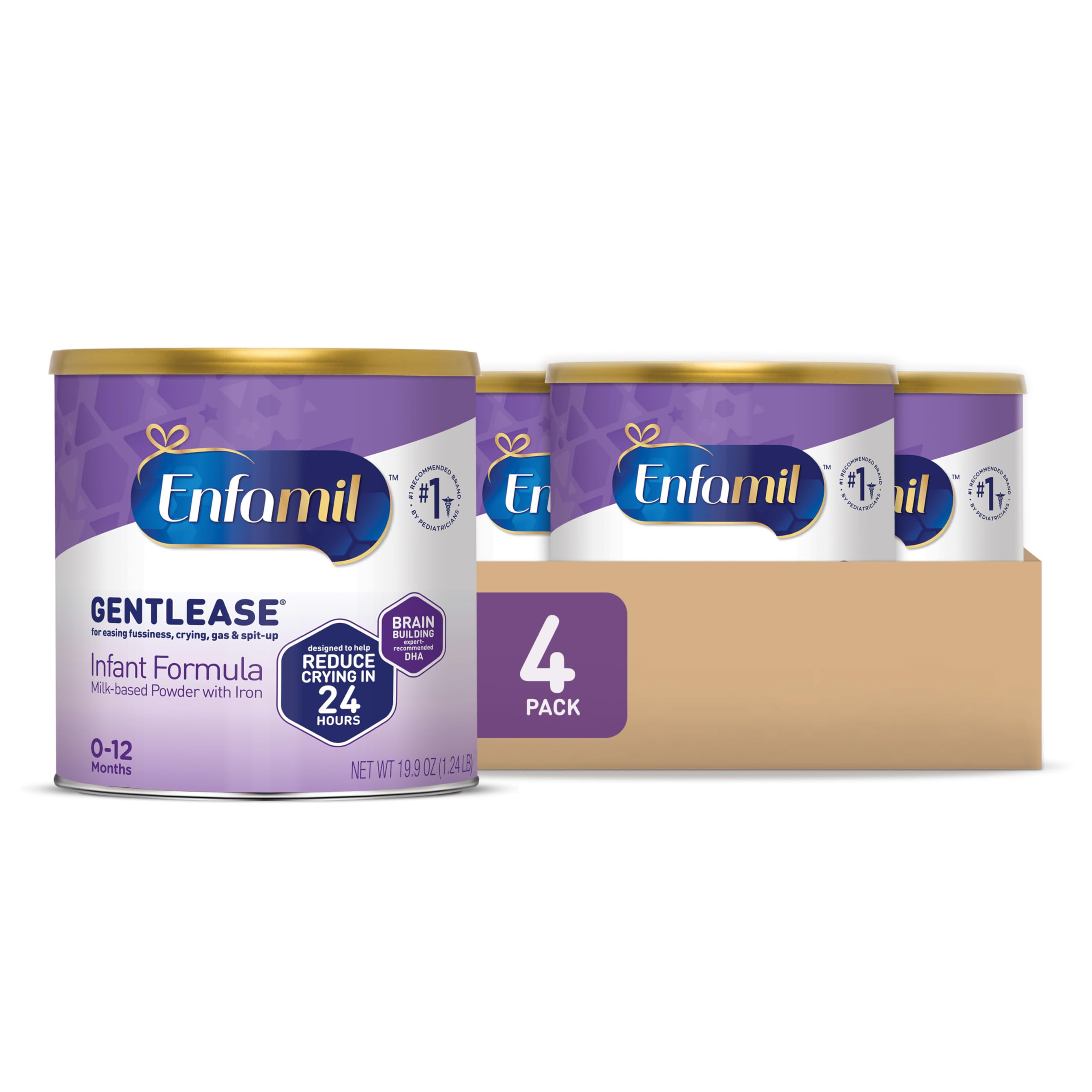Amazon.com: Enfamil Gentlease Baby Formula, Clinically Proven to Reduce ...