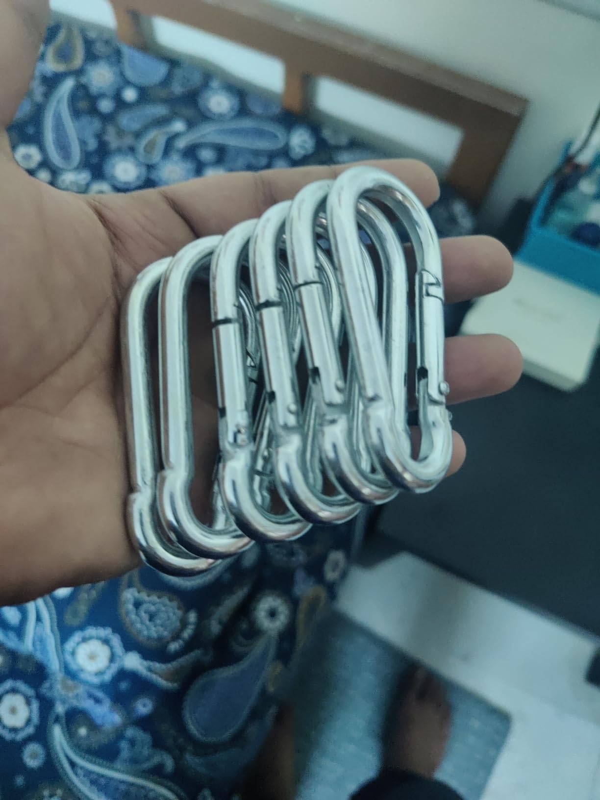 SIGNATRON Stainless Steel Spring Snap Hook Carabiner/Hook Swing ...