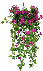 Amazon.com: Calcifer 1 Branch(9 Stems/40 Flowers) Artificial Morning ...