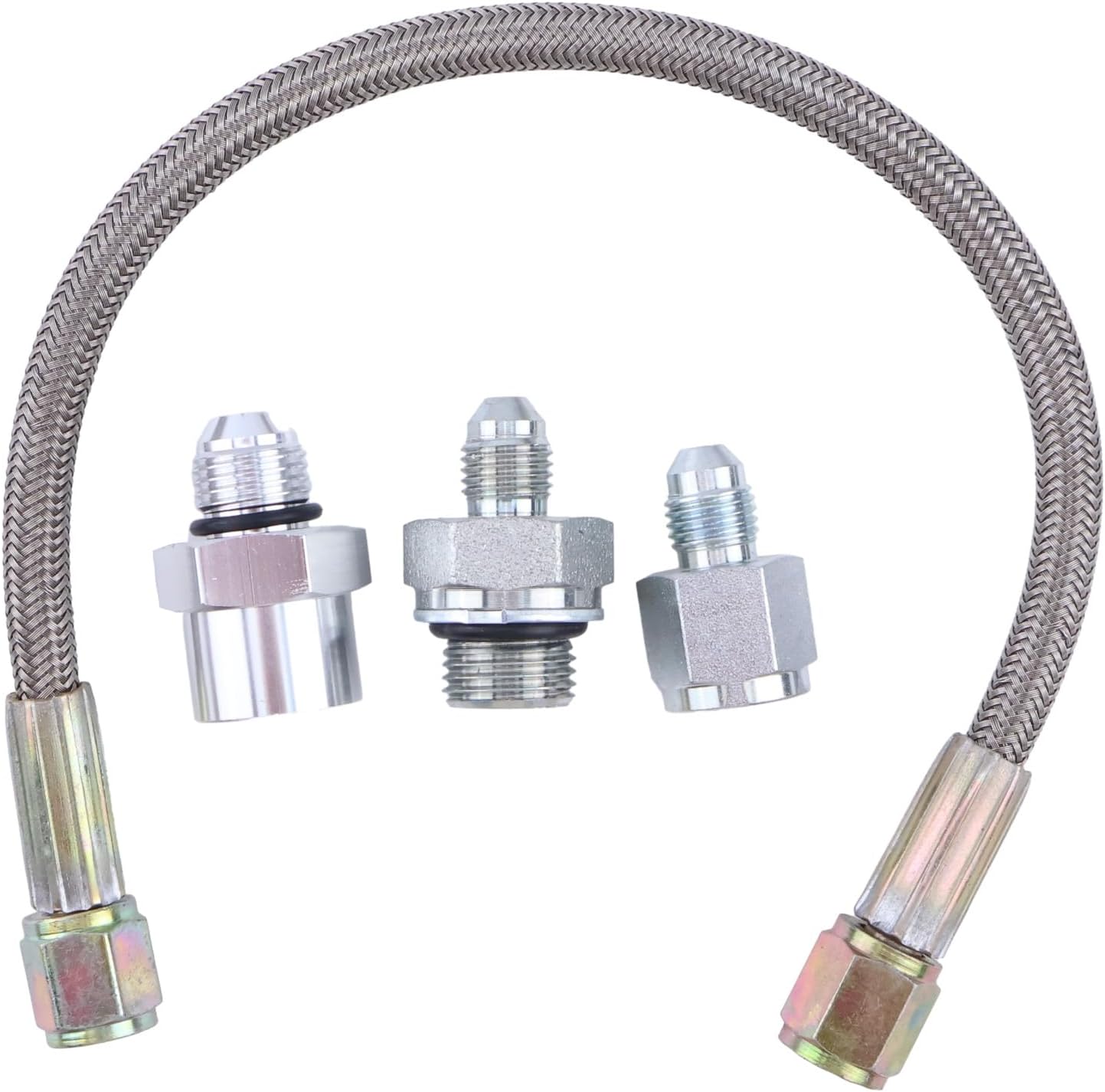 Amazon.com: HOLDWELL Oil Pressure Sensor Relocation Adapter Hose ...