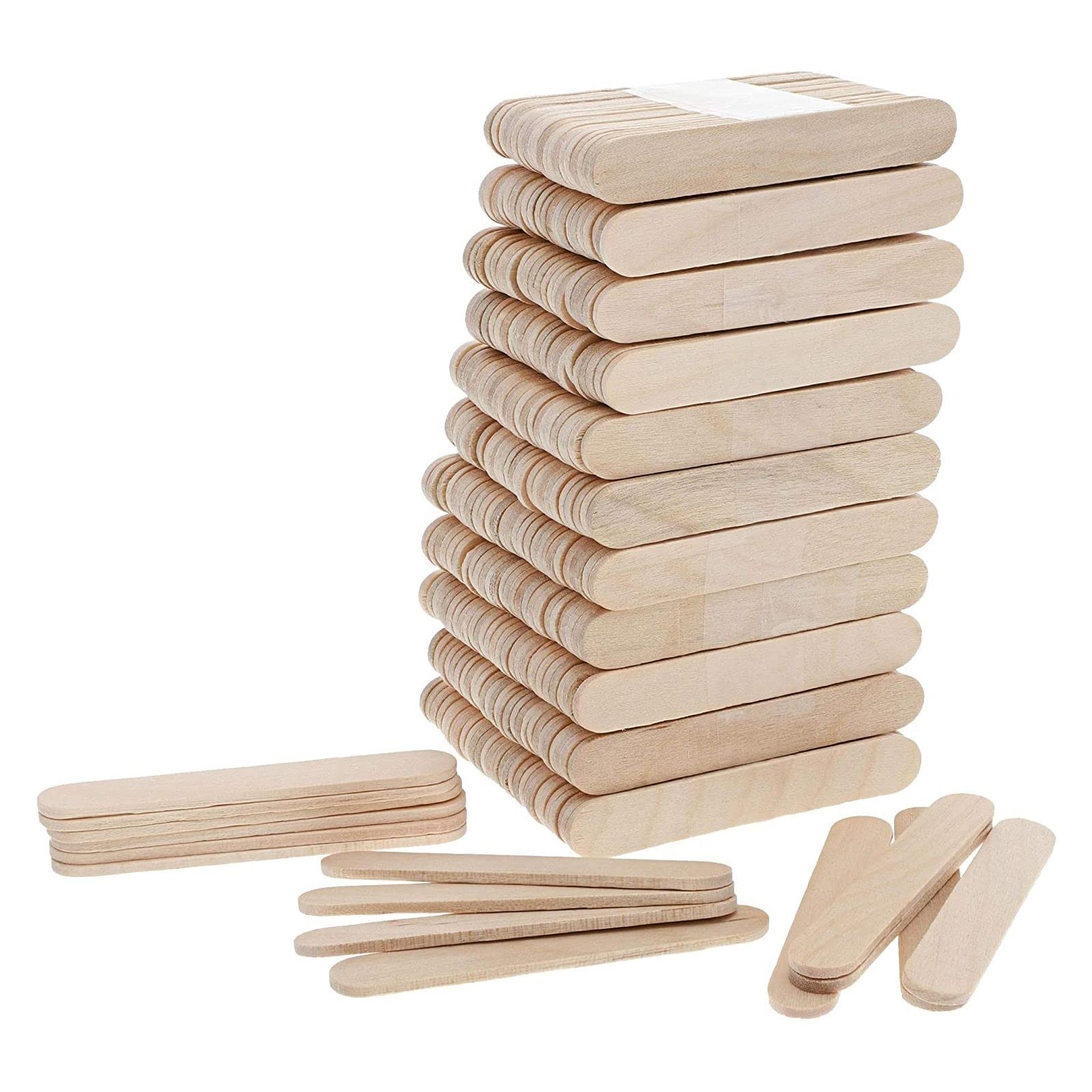 1k Plain Mini Ice Cream Sticks Inches Small Lollipop Sticks Disposable ...