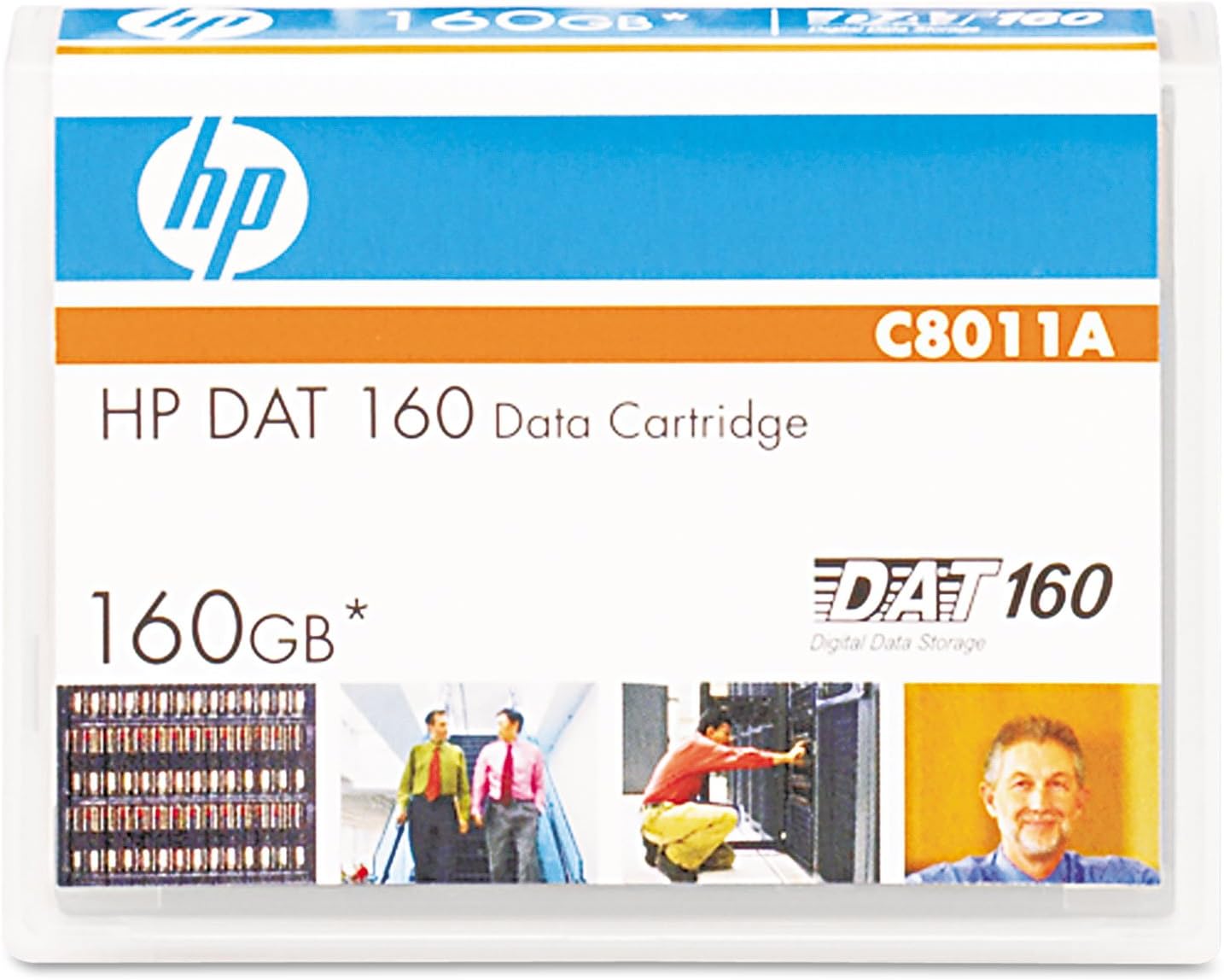 HP - DAT-160-80 GB / 160 GB - Rot - für DAT 160; DAT 160; StorageWorks ...