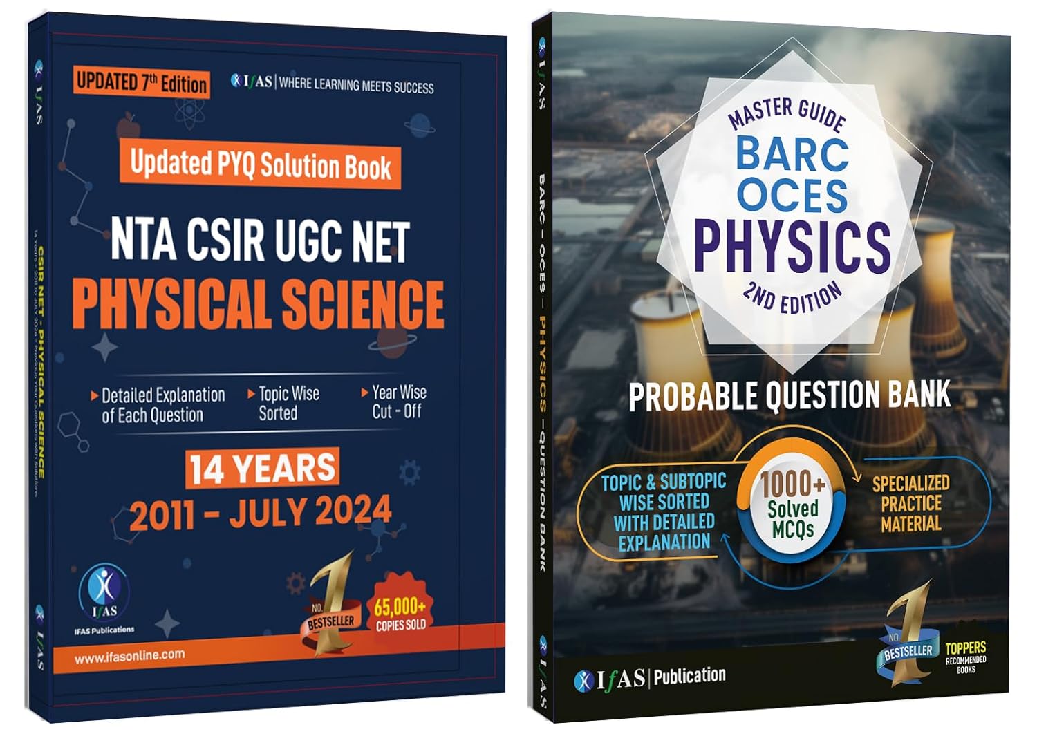 Buy CSIR NET Physical Science & BARC OCES Physics PYQ 2025 Books (Set of 2 Books) | Previous ...