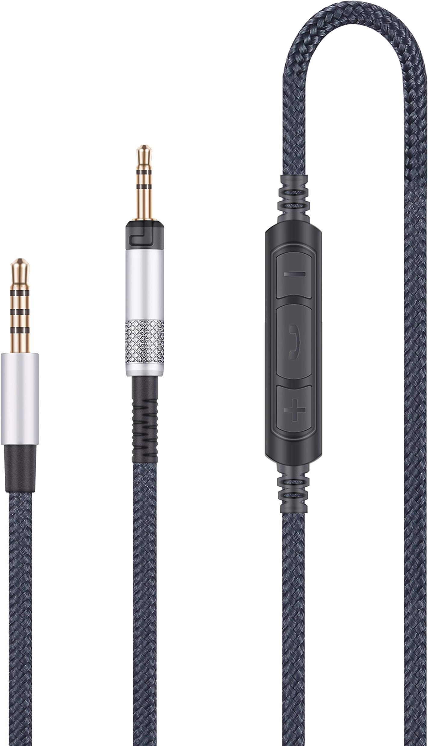Audio Replacement Cable with in-Line Mic Remote Volume Control Only ...