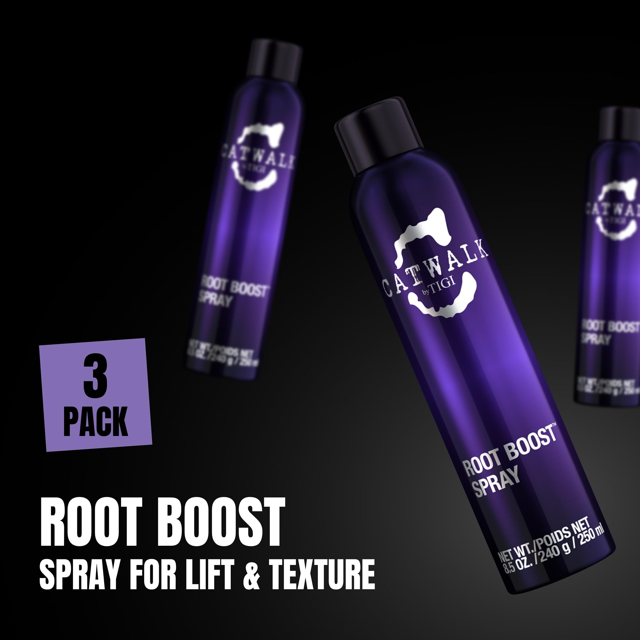 Snapklik.com : Catwalk TIGI Root Boost Spray Foam - Directional Mousse ...
