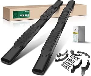 Amazon.com: YHTAUTO 5 Inch Running Boards Side Steps Compatible with ...