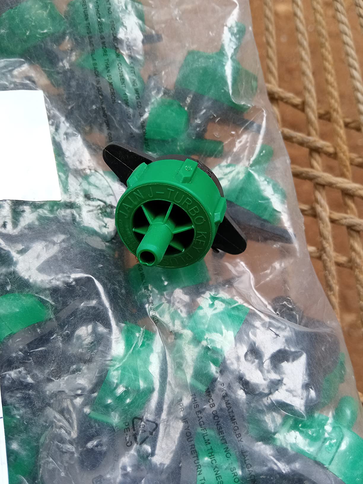 Jain Irrigation J-Turbo Key Plus Non Pressure Compensating Dripper 14.0 ...