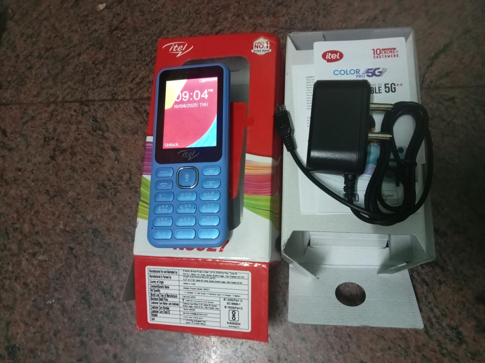 itel it5027 Keypad Mobile Phone with 2.4 inch Display Size |11mm Slim ...