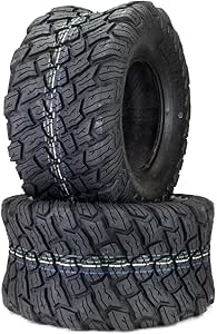 Amazon.com: (2) 4 Ply Reaper Turf Heavy Duty Tires 22x11.00-10 : Patio, Lawn & Garden