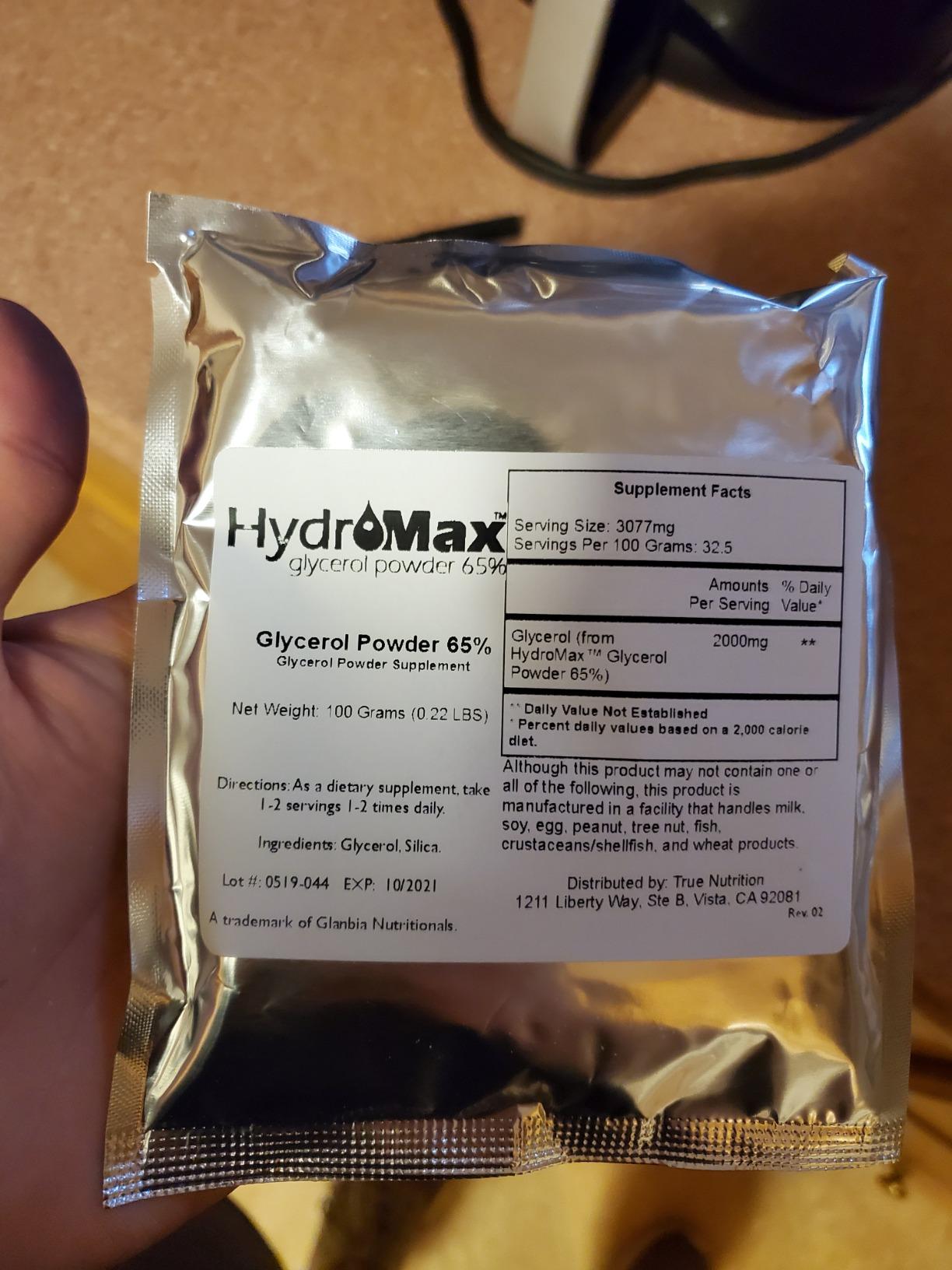 Amazon.com: True Nutrition - Hydromax® Powder - Hydration Supplement ...