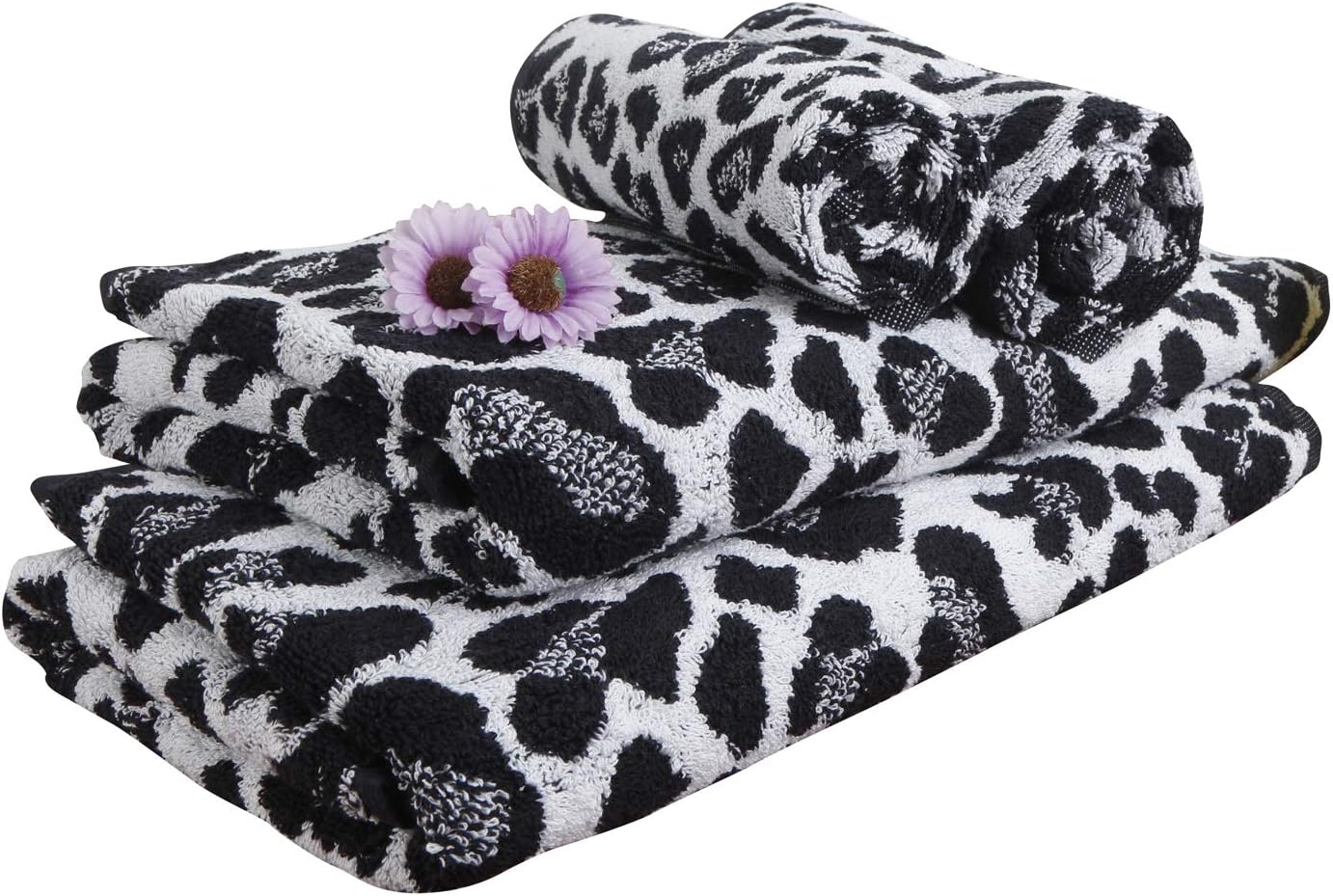 Leopard Print Bath Towelsnull