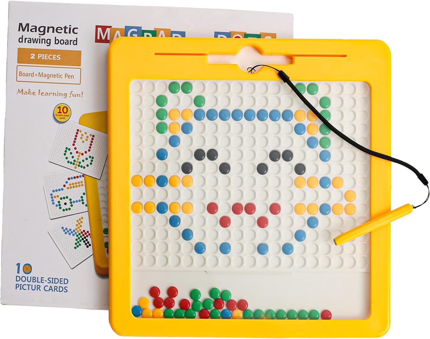 Amazon.com: Large Magnetic Drawing Board for Toddlers, Large Doodle ...