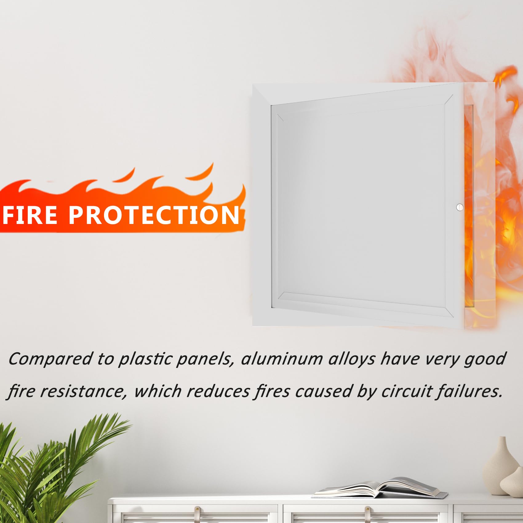 Snapklik.com : SUPLIFE Access Panel 12 X 12,Metal Door,Built-in Lock ...