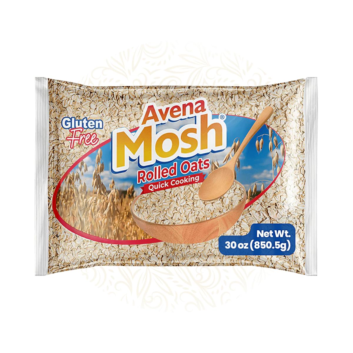 Amazon.com: Avena Mosh Rolled Oats, Gluten Free, Quick Cooking, Non GMO, Perfect for Overnight ...