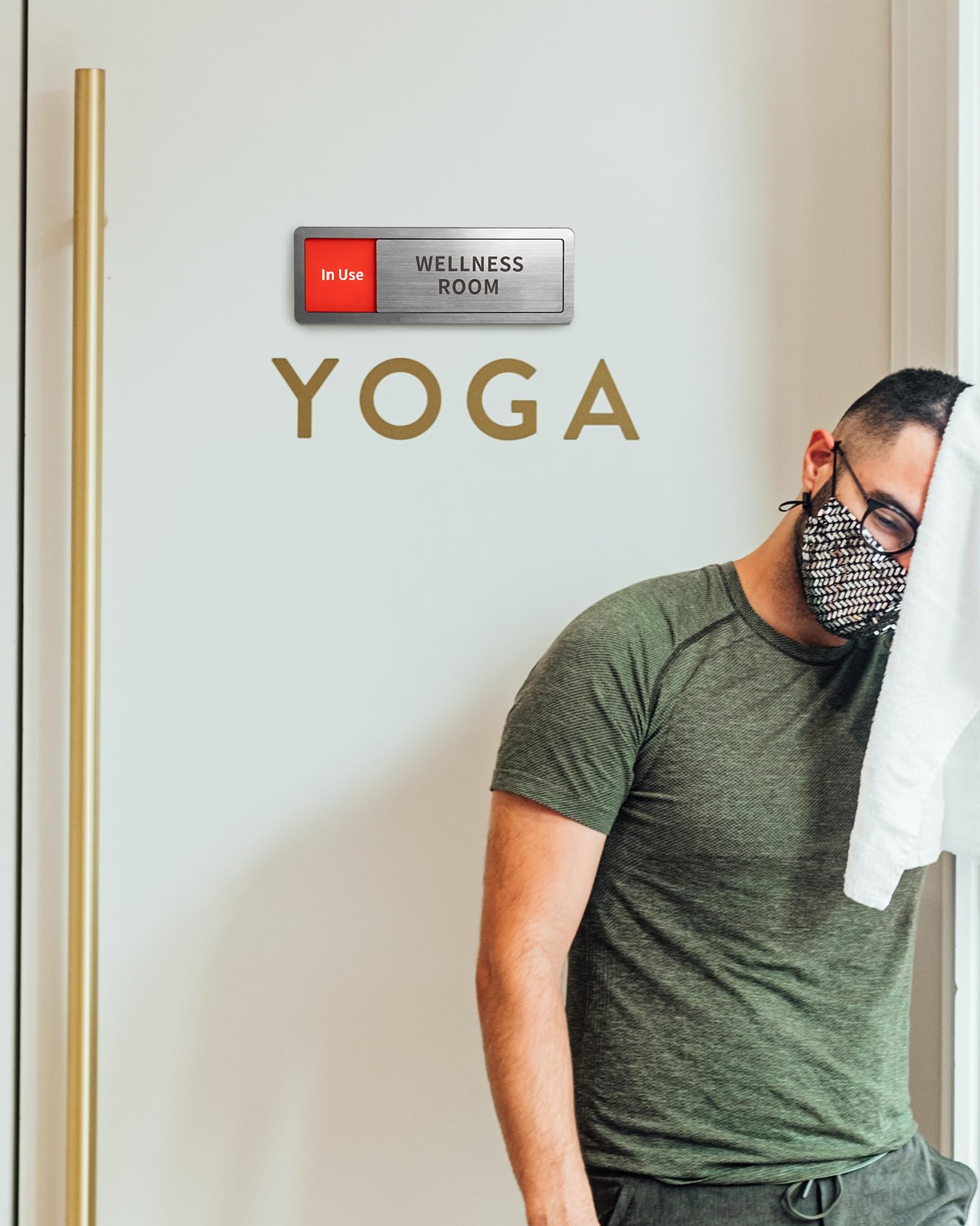 Snapklik.com : Wellness Room Office Door Signs, Do Not Disturb- In Use ...