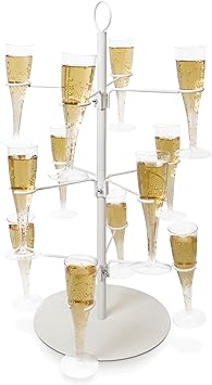 Amazon.com | Cocktail Tree Stand, Wine Glass Flight Tasting Display For ...
