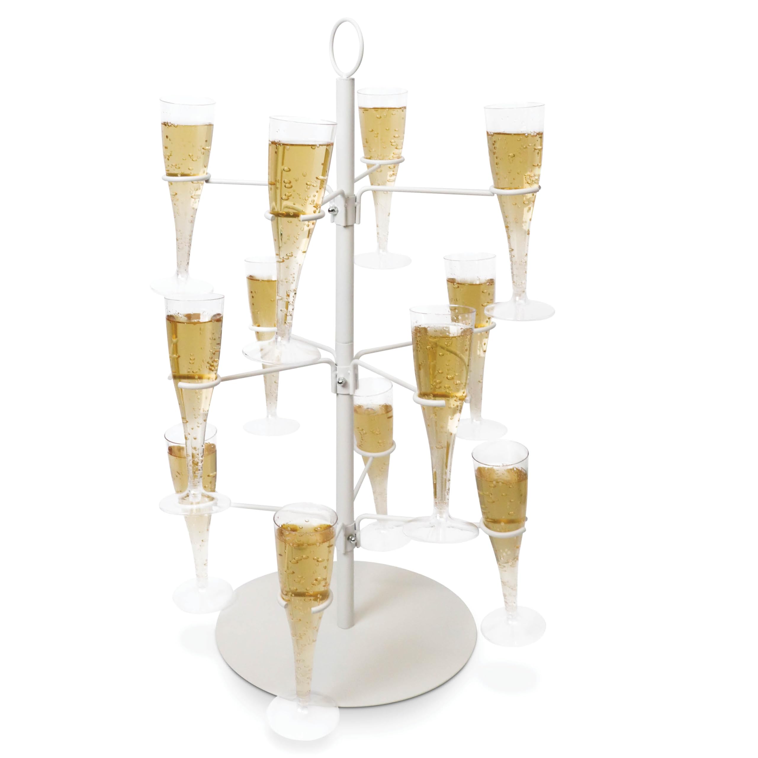 Cocktail Tree Stand, Wine Glass Flight Tasting Display For Drinks, 3 ...