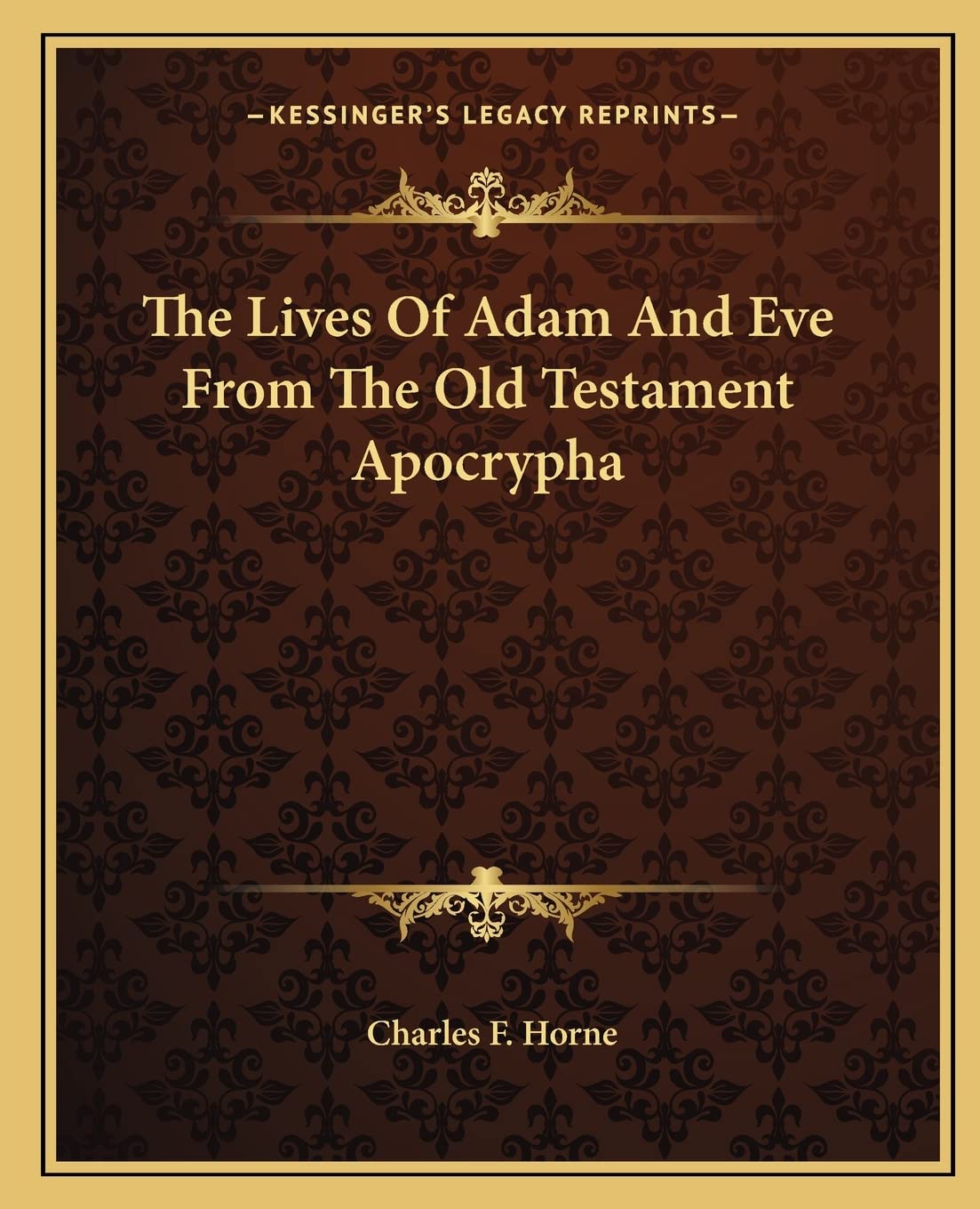 Snapklik.com : The Lives Of Adam And Eve From The Old Testament Apocrypha