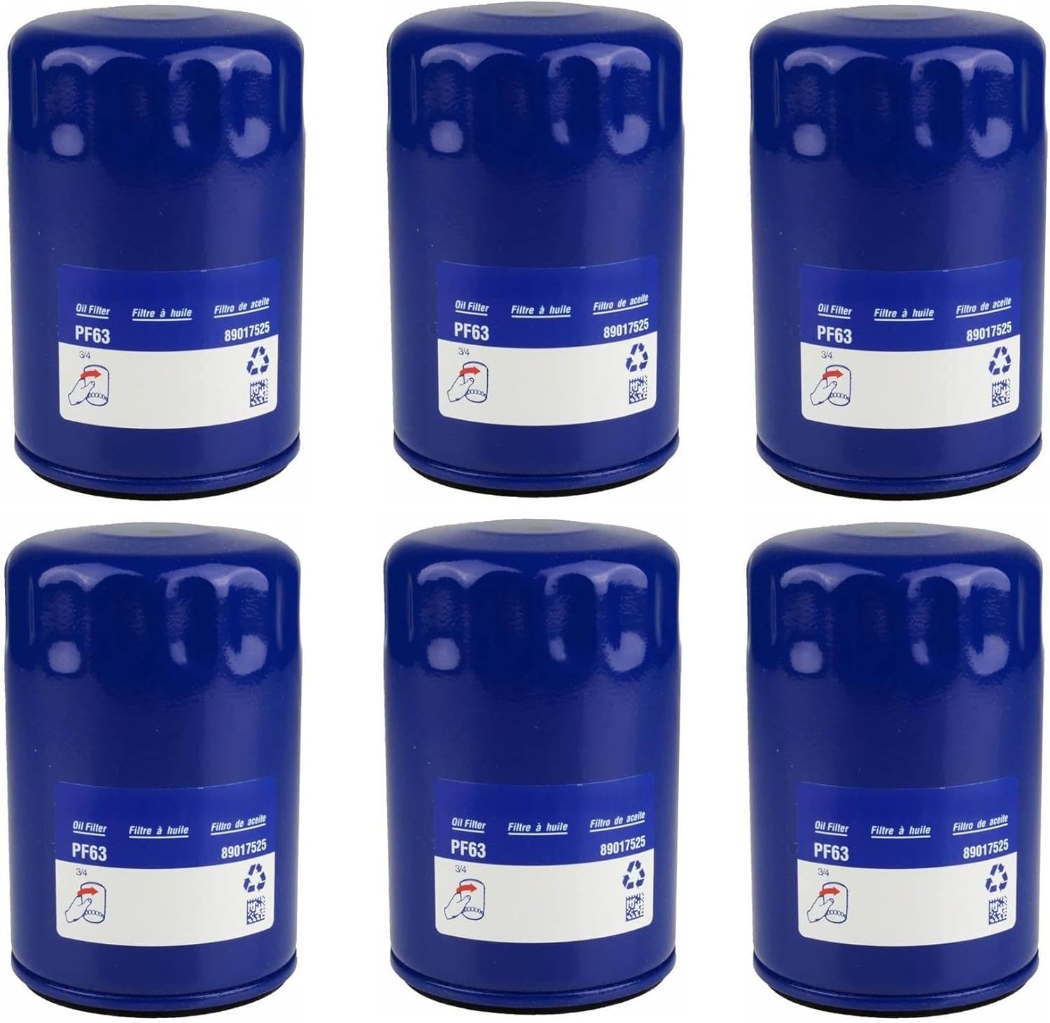 Amazon.com: Struggling 6pcs PF63 PF63F Engine Oil Filter For Ford F-150 ...