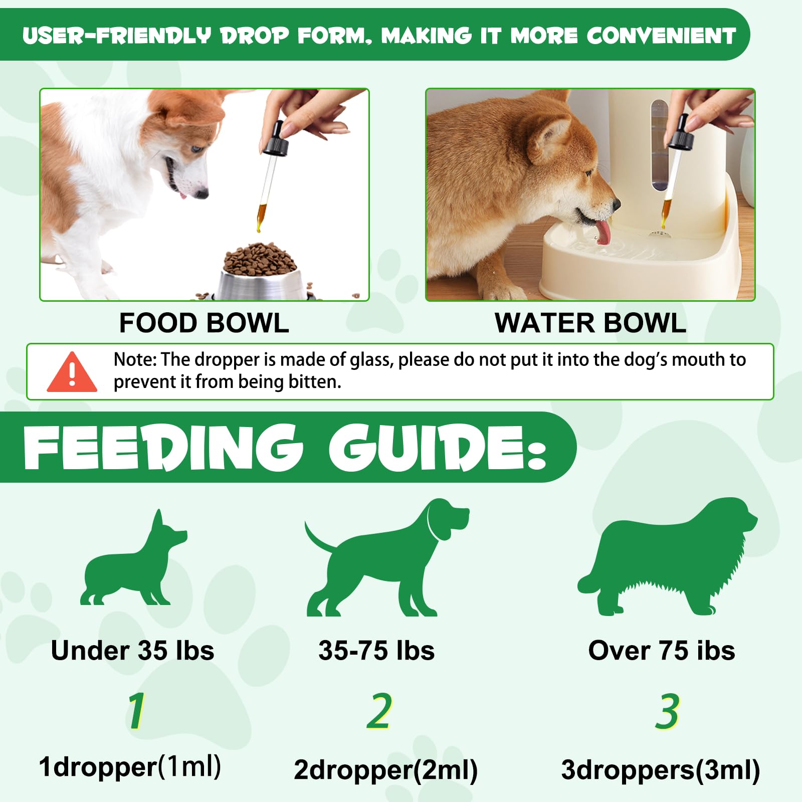 Dog Wormer Liquid Wormers for Dogs, Natural Liquid Wormer for Dogs, Dog ...