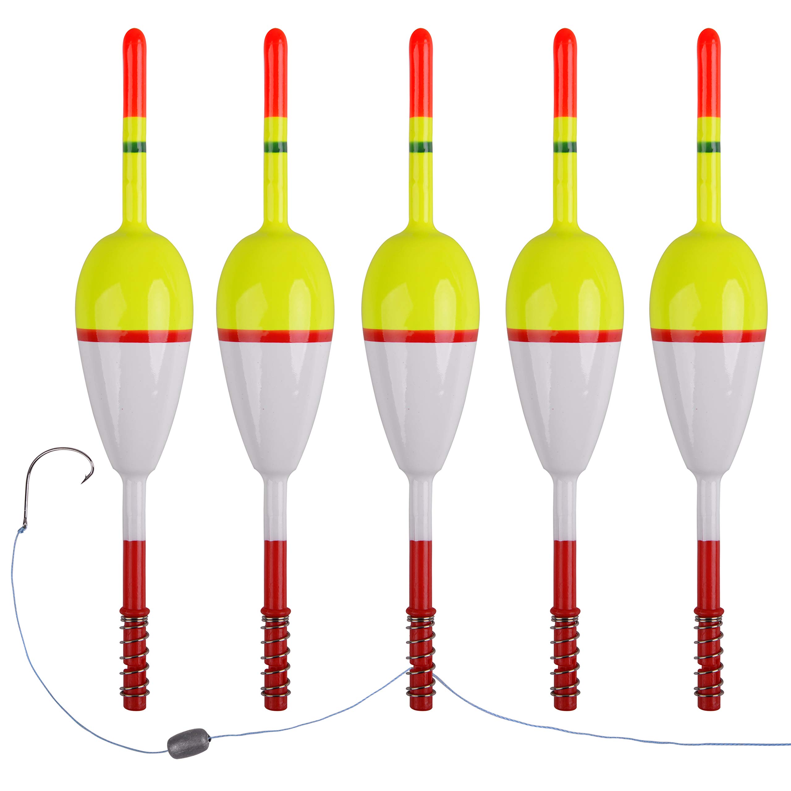 Agool Fishing Bobbers Balsa Wood Fishing Floats And Bobbe Ac