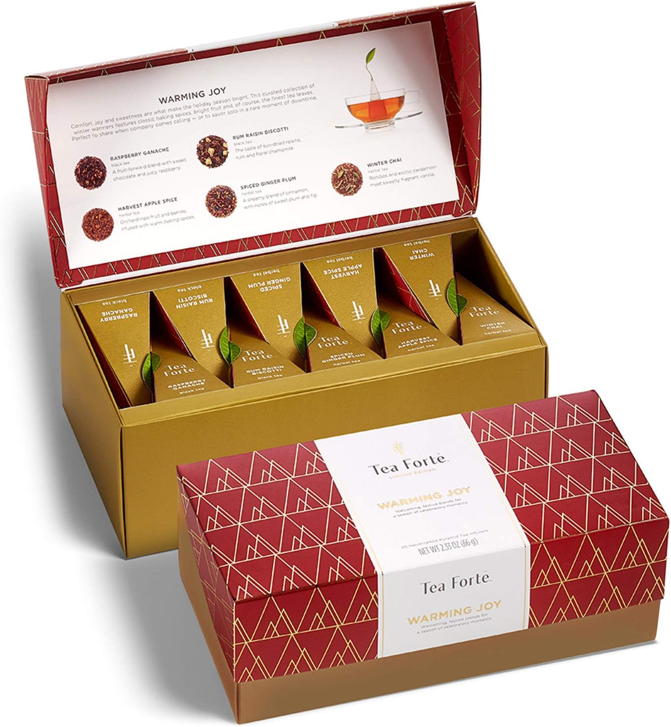 Amazon.com: Tea Forte Presentation Box Presentation Box Tea Sampler ...